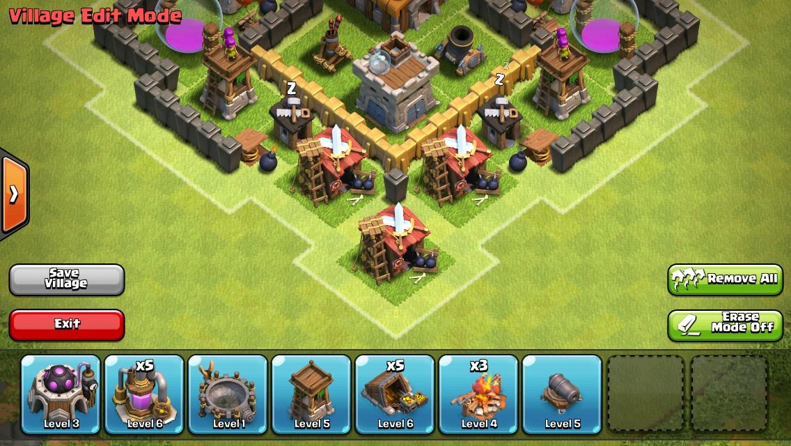 Town Hall Level 5 Farming Layout