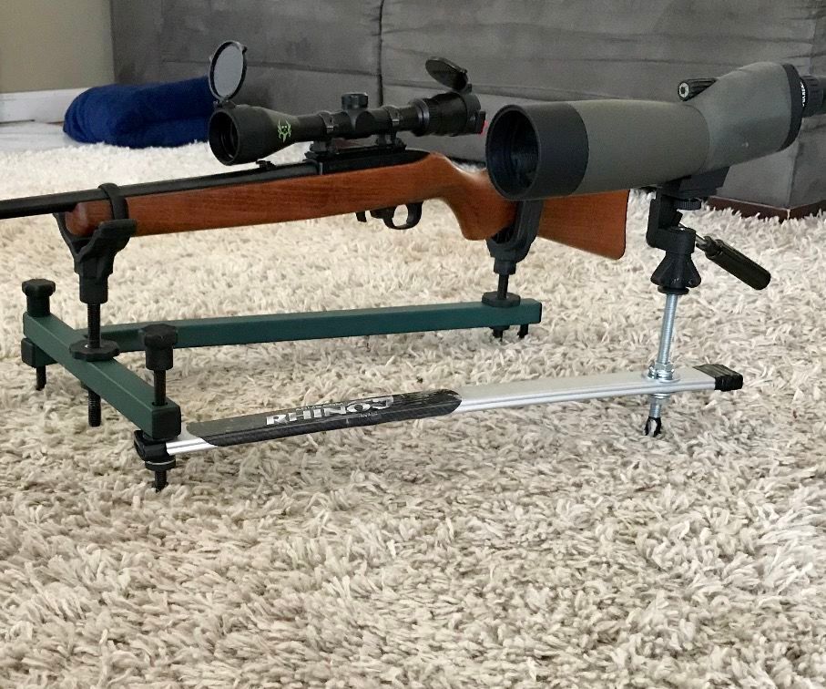 DIY Shooting (gun) Rest With Spotting Scope : 4 Steps - Instructables