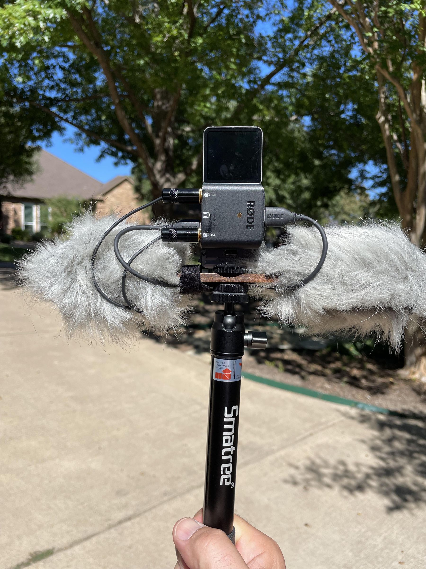 Camera Mount ORTF Stereo Microphone : 6 Steps (with Pictures ...