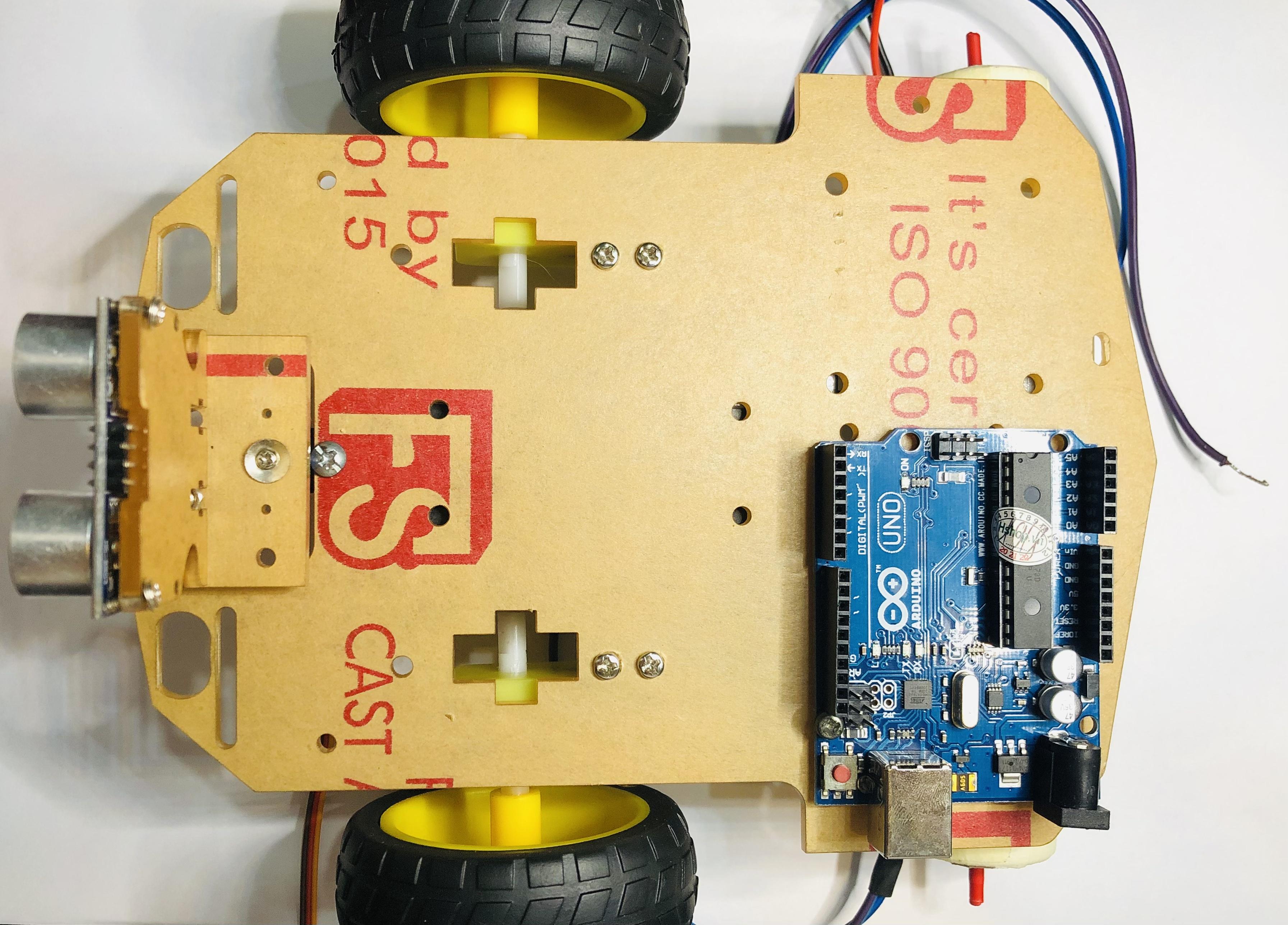 Arduino Obstacle Avoiding Robot Using an L298N Motor Driver : 9 Steps ...