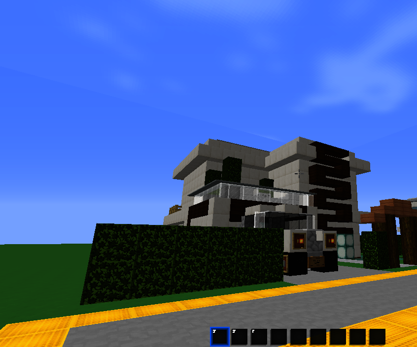 Tips for Making Modern Houses in Minecraft: Exterior : 5 Steps ...