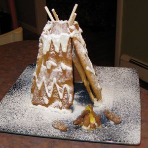 Gingerbread Teepee - Instructables