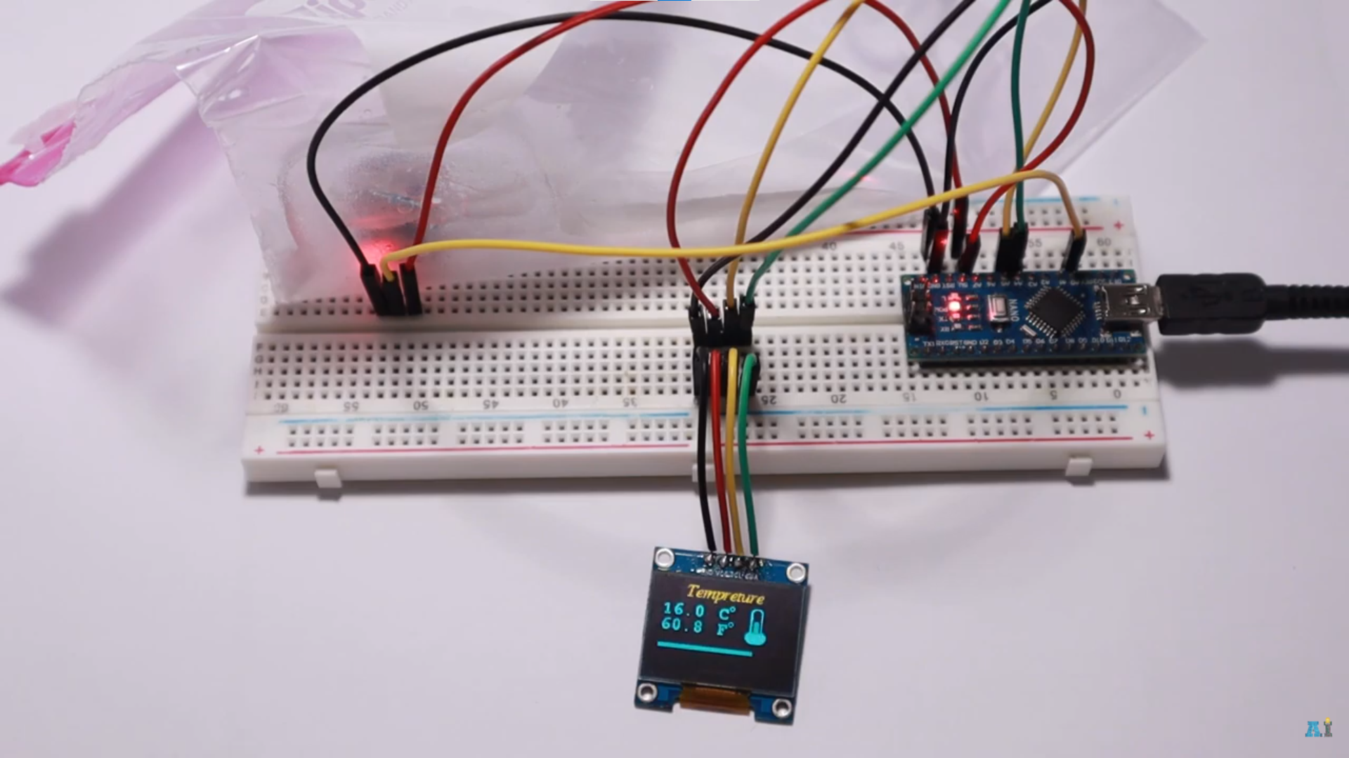 DHT11 Sensor With OLED Part 1 (Temperature) : 5 Steps - Instructables