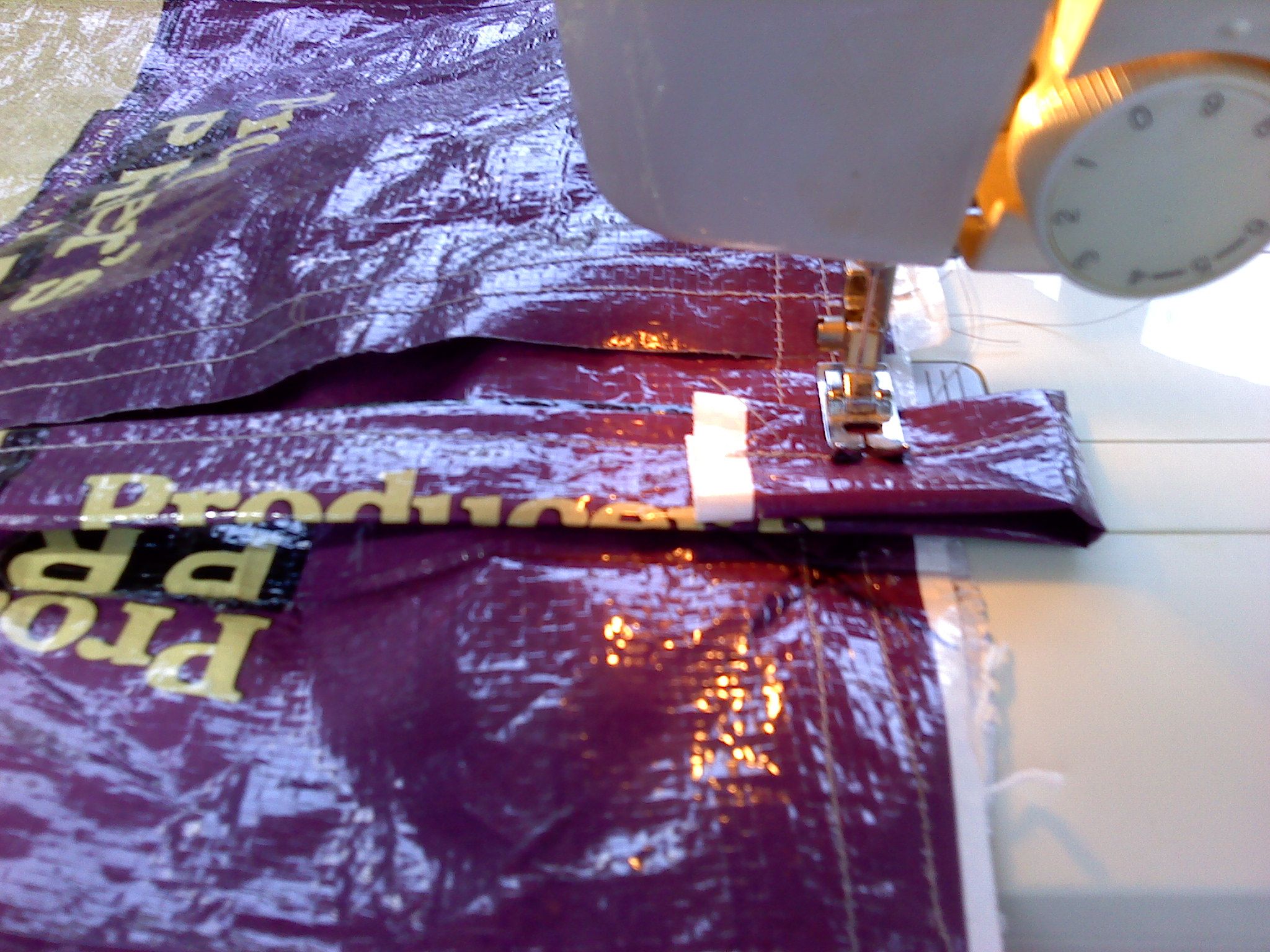 DIY Tarp Cover Made From Feed Sacks : 4 Steps (with Pictures ...