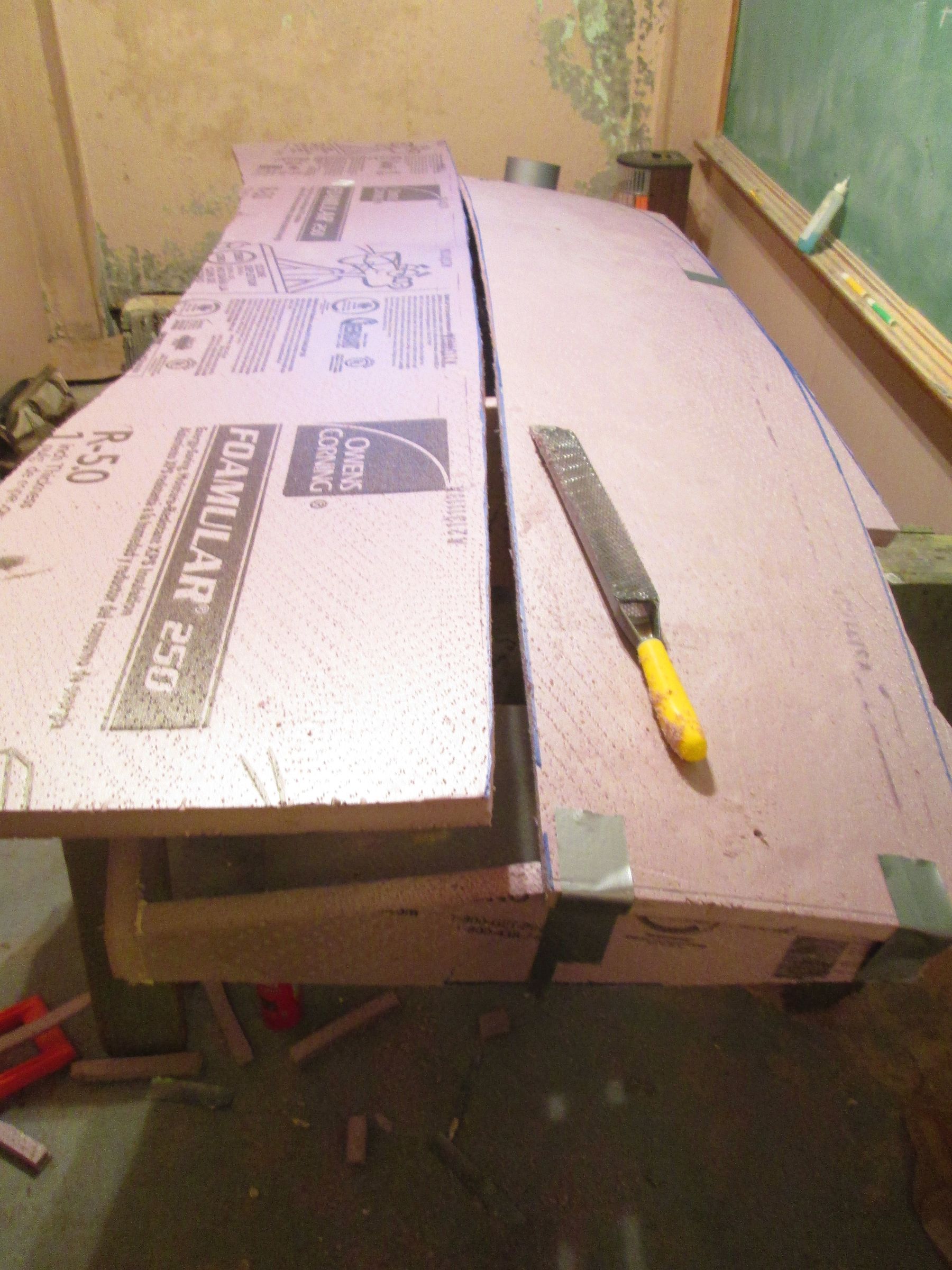 Seafoam Kayak, the Unsinkable Foam Kayak Anyone Can Build, 16 Pounds ...