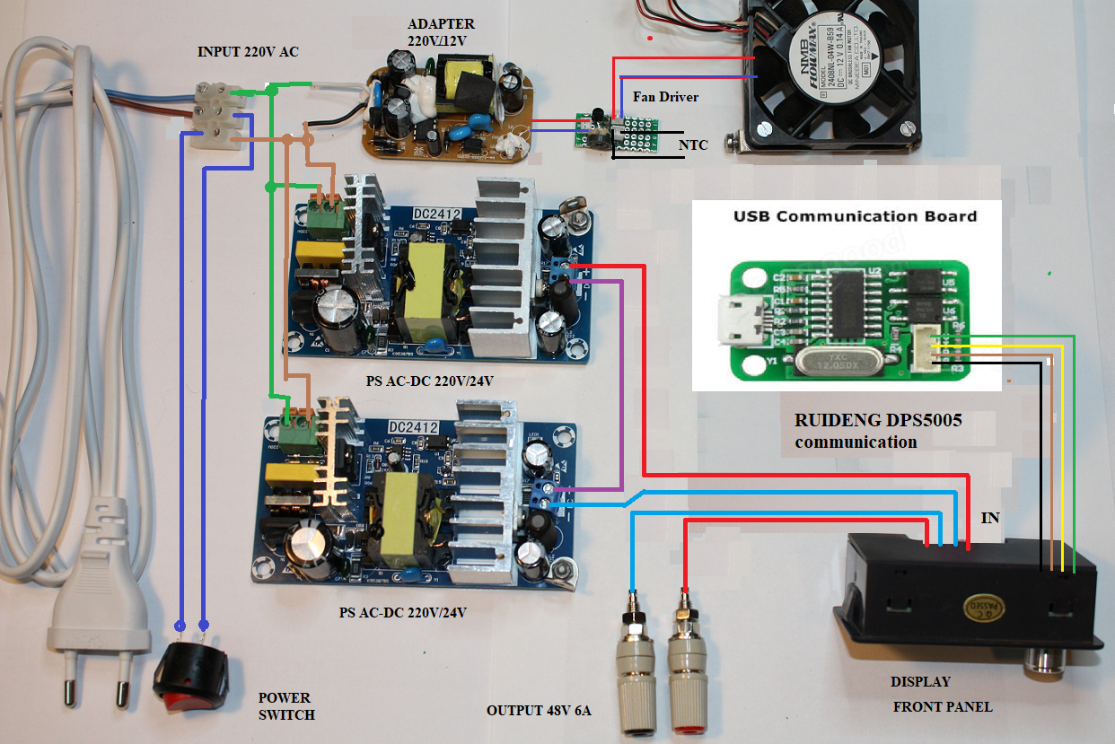 Programmable Power Supply 42V 6A : 6 Steps (with Pictures) - Instructables
