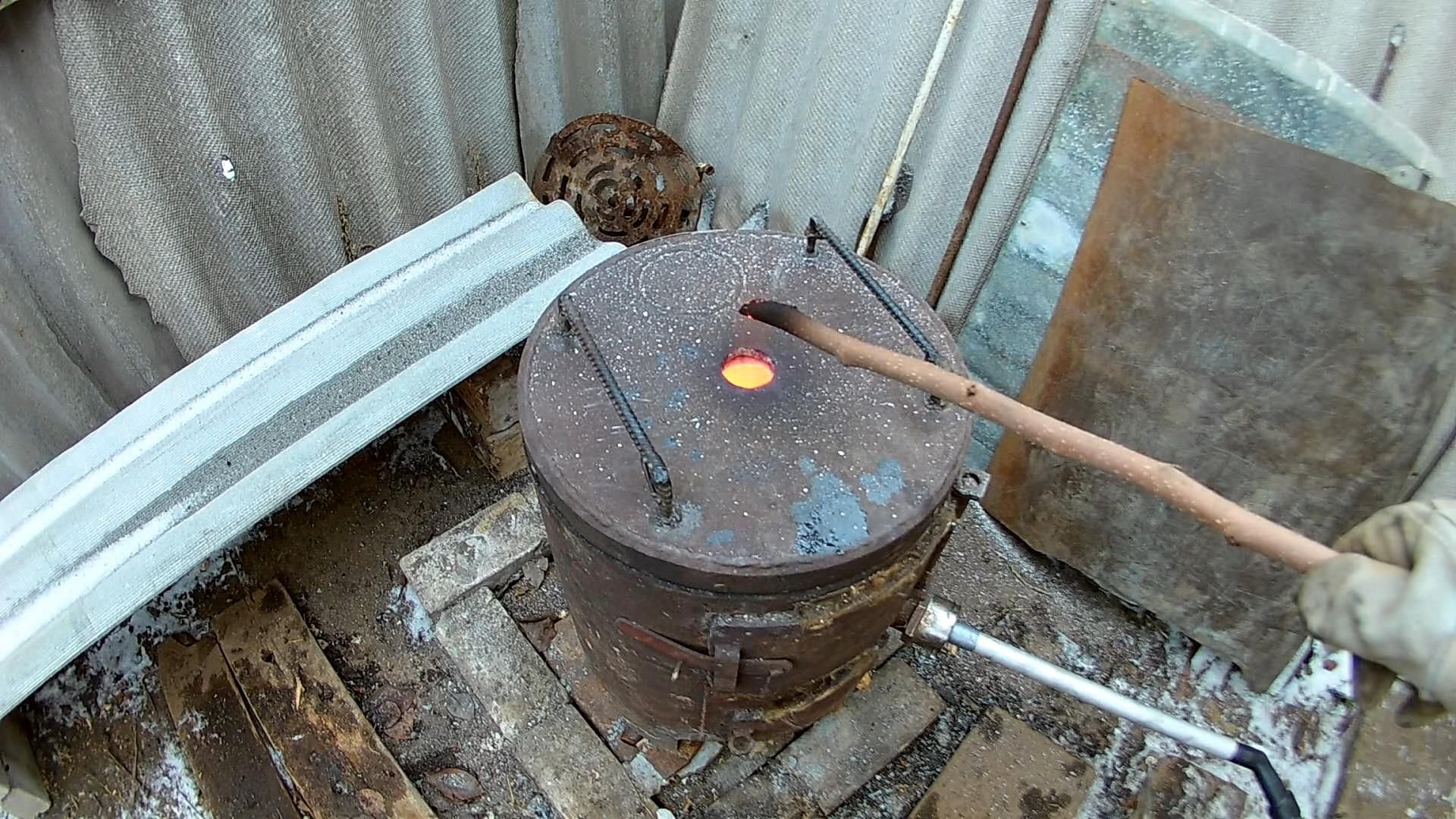 Big Smelter Project. Smelting Furnace Lining, Drying,Testing - Part 3 ...