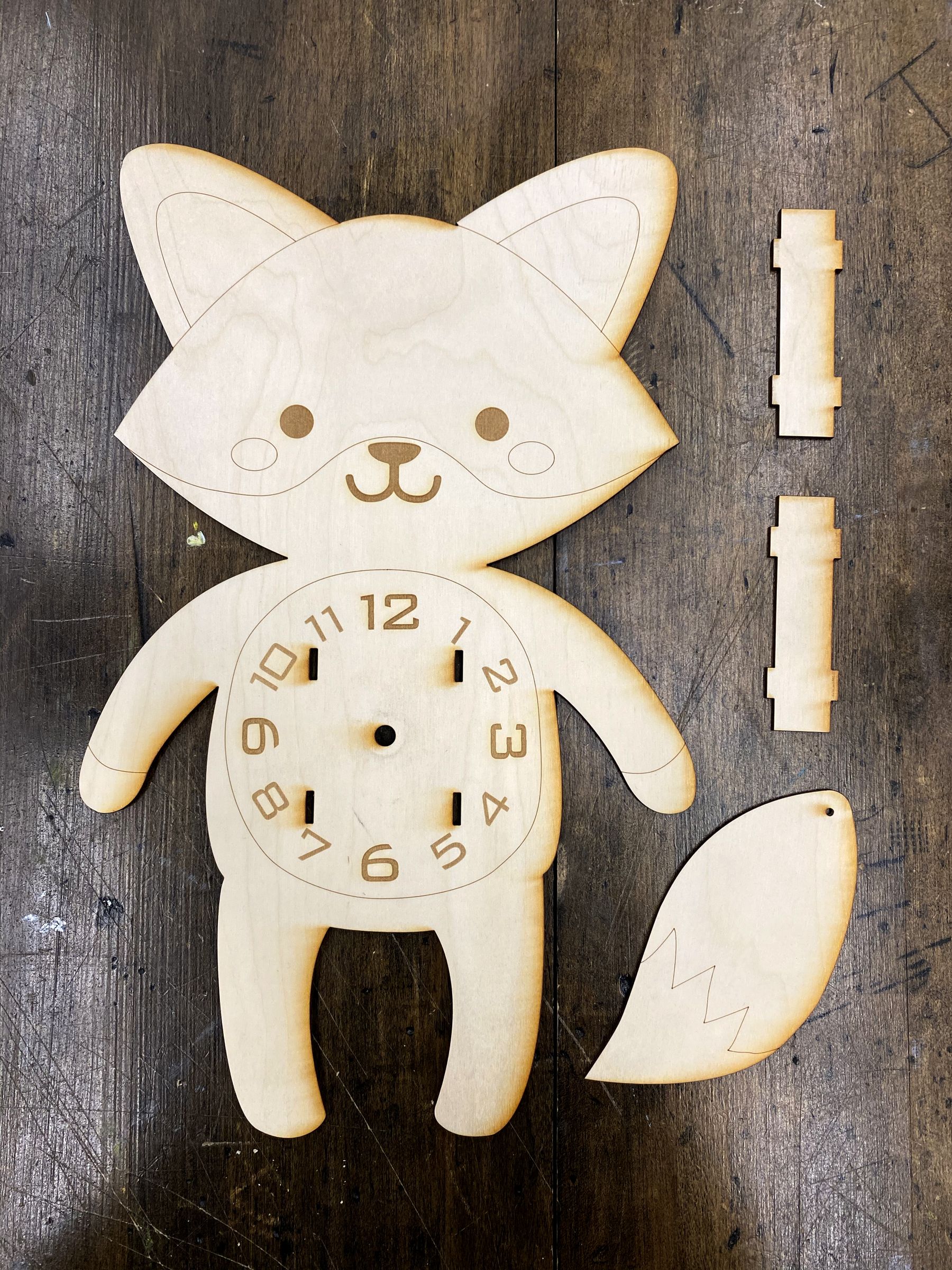 Kids Pendulum Fox Clock : 6 Steps (with Pictures) - Instructables