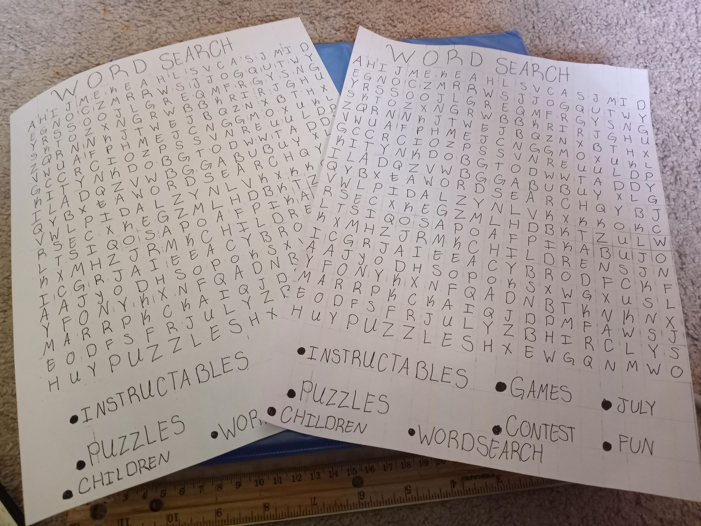 DIY Word Search : 5 Steps - Instructables