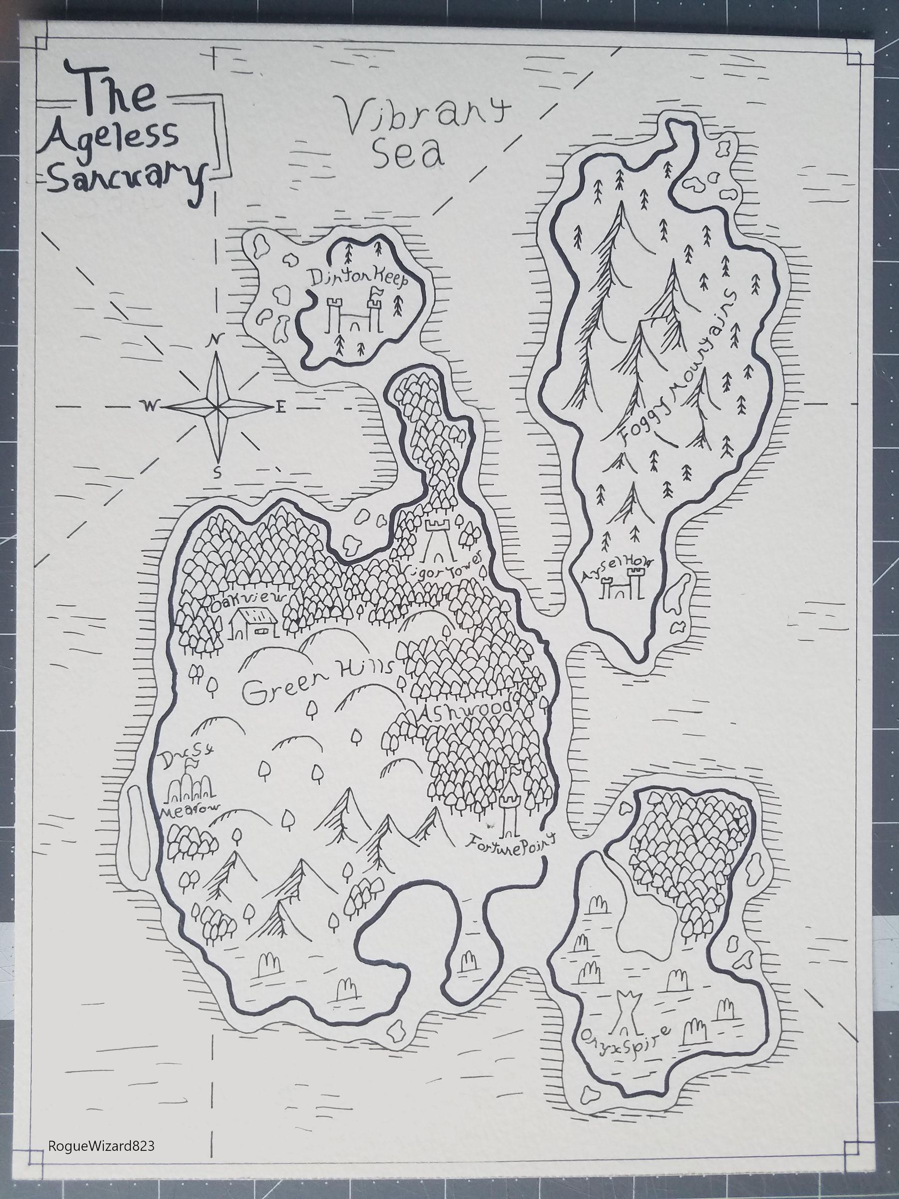 How to Draw Fantasy Maps : 16 Steps (with Pictures) - Instructables