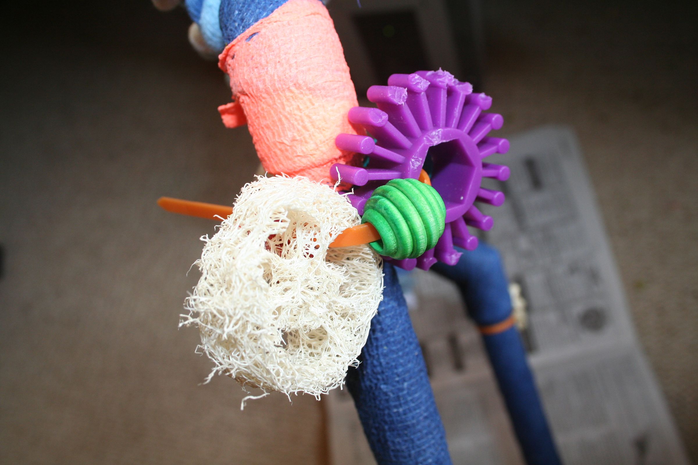 Enrichment for Captive Birds - PVC Perch/Play Stand : 7 Steps ...