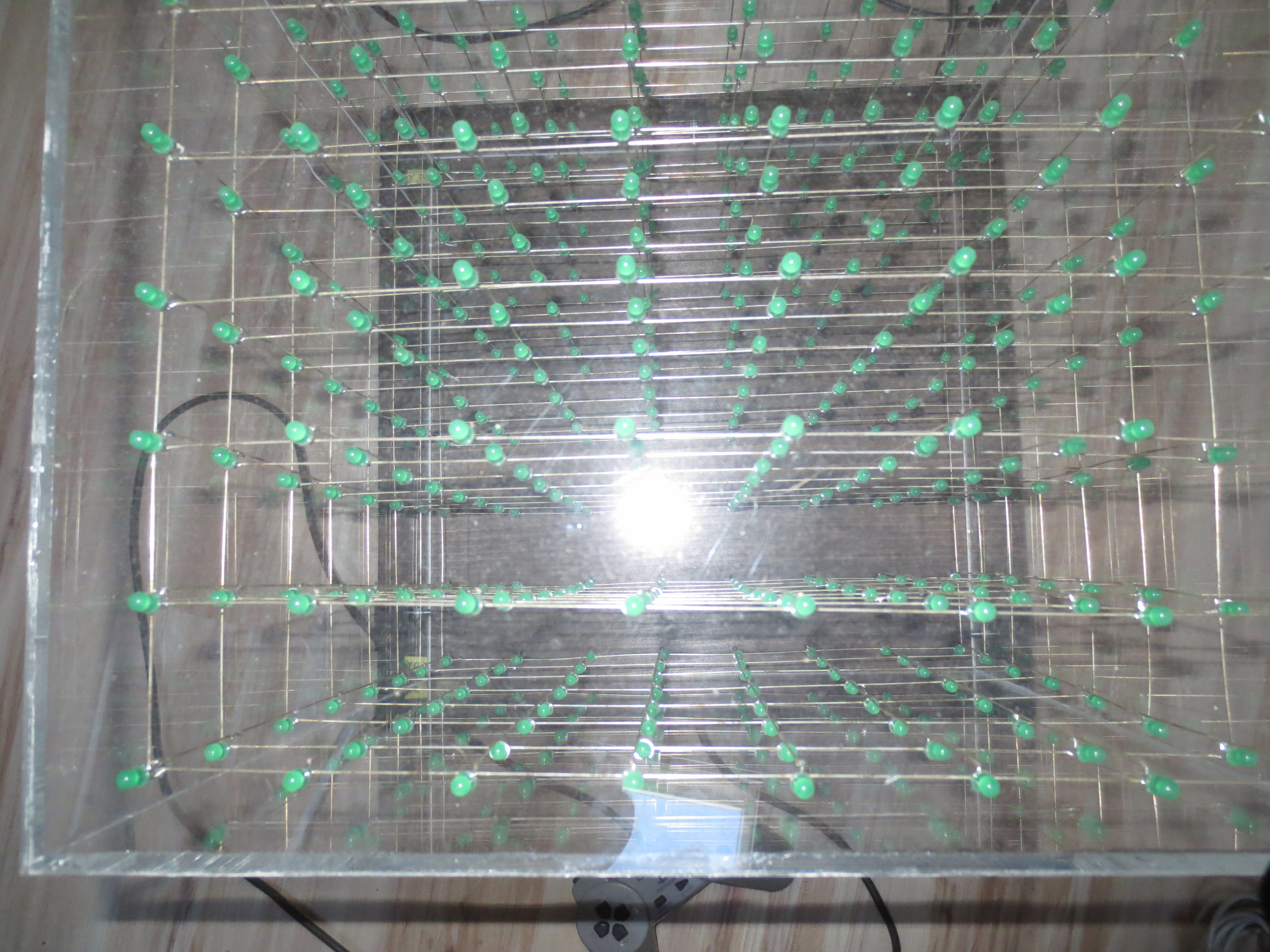 8x8x8 LED Cube With Arduino Mega (+Sound +PS Controller +Game) : 11 Steps (with Pictures ...