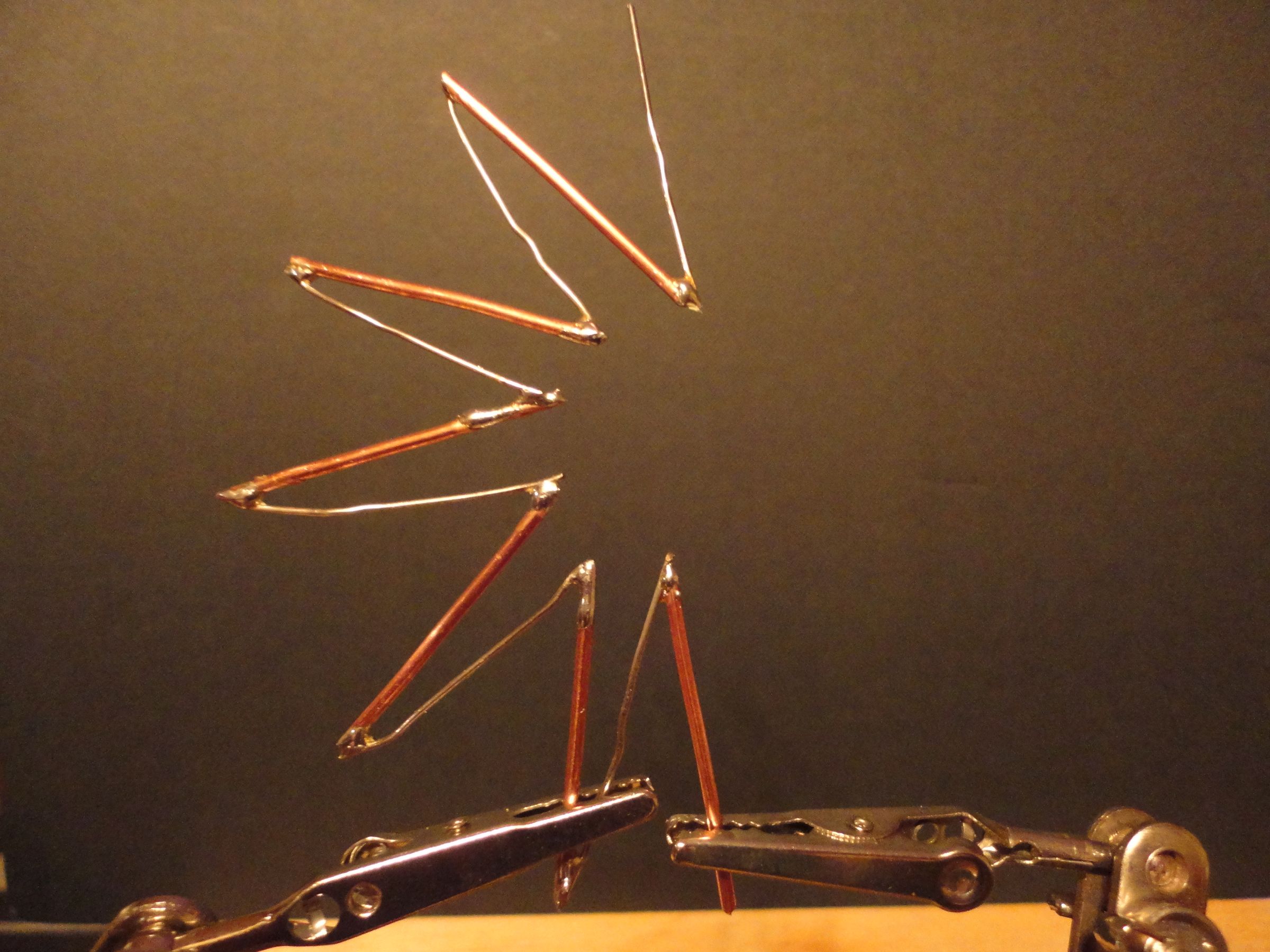 Make a Thermopile From Some Copper Wire and Paper Clips : 3 Steps ...