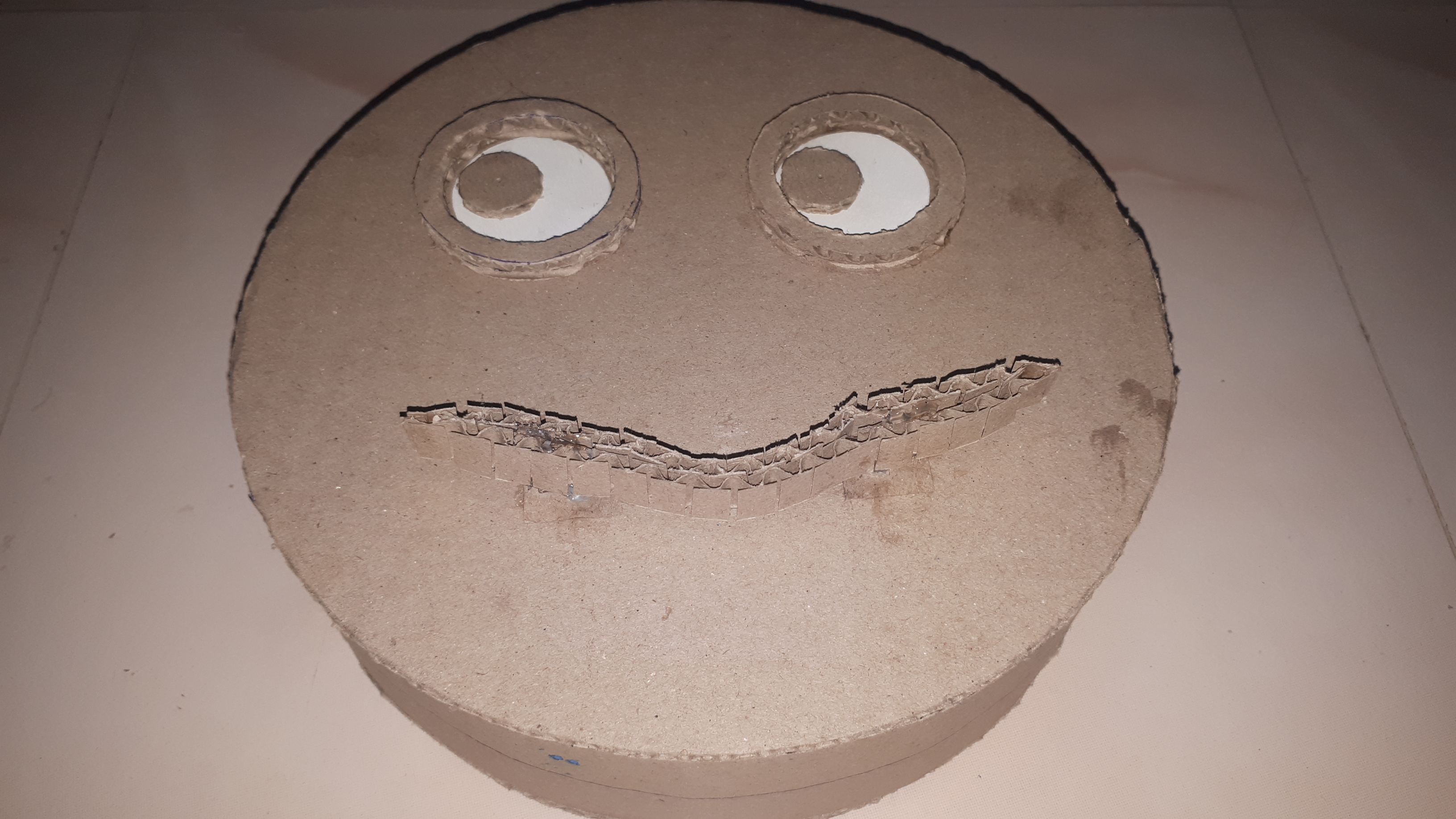 Cardboard Animatronic Smiley With BT App : 22 Steps (with Pictures ...