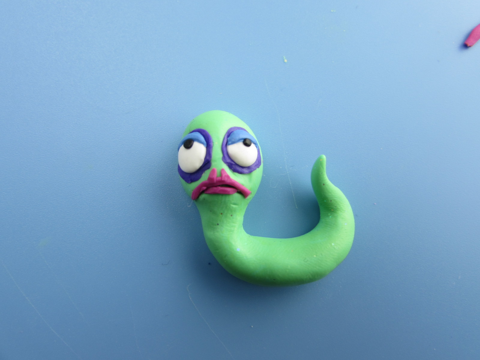 Corpse Bride Worm Bookmark Polymer Clay Tutorial (with Pictures ...