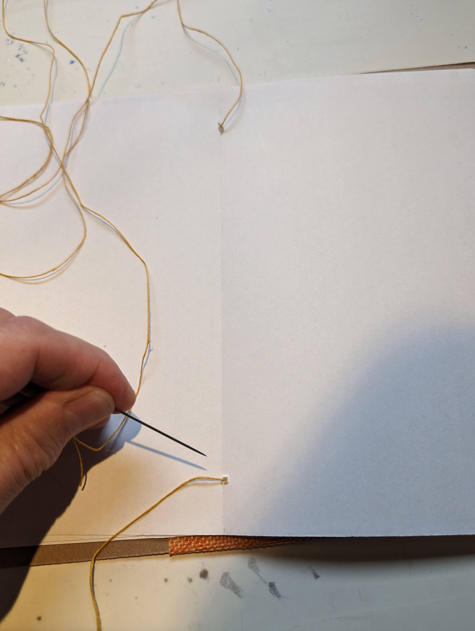 Long Stitch Book Binding for Rapid Journals, Sketchbooks, Etc. (No ...