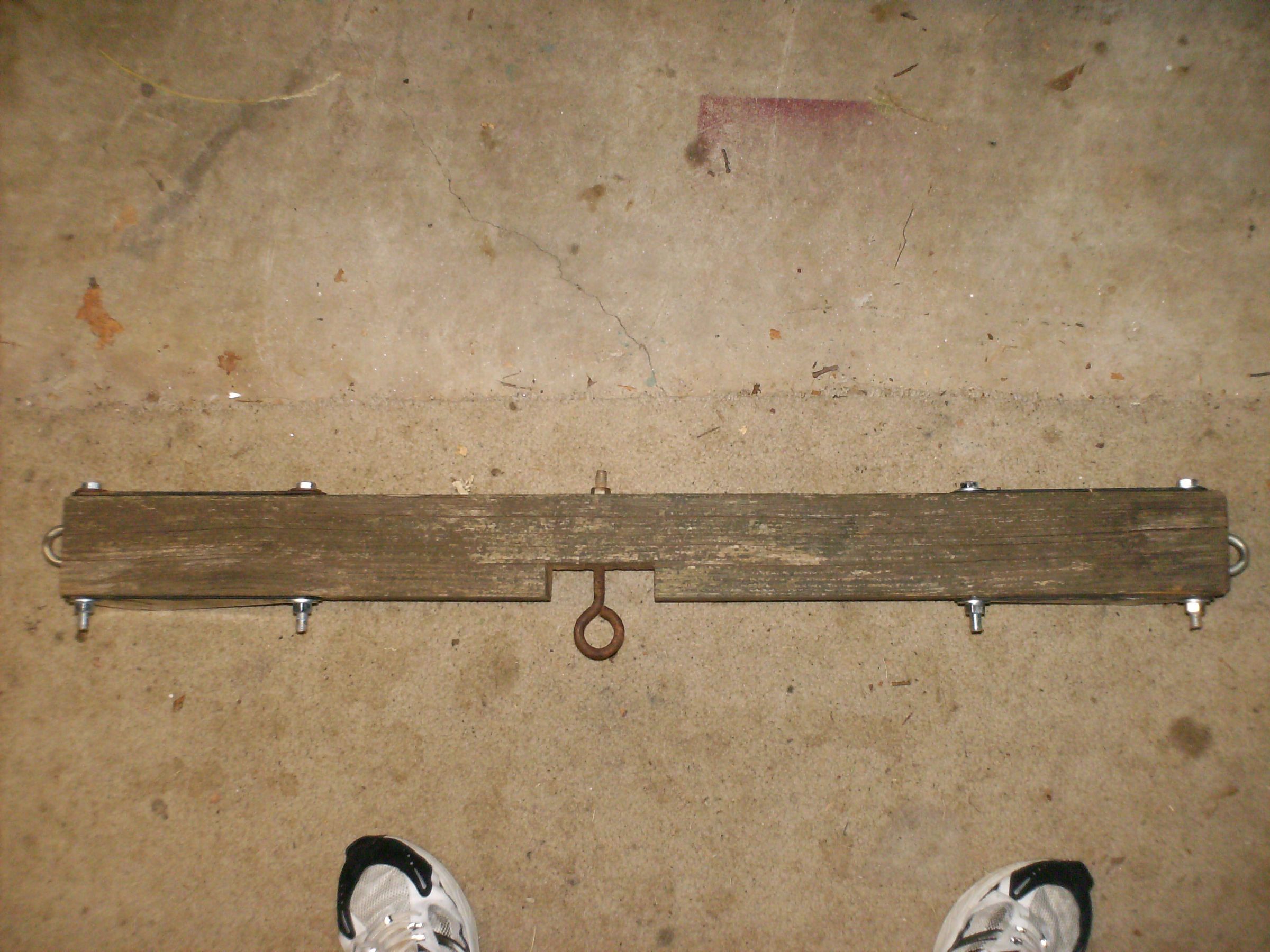 How to Convert an Old Swingset Into a Guillotine Prop for Halloween : 9 ...