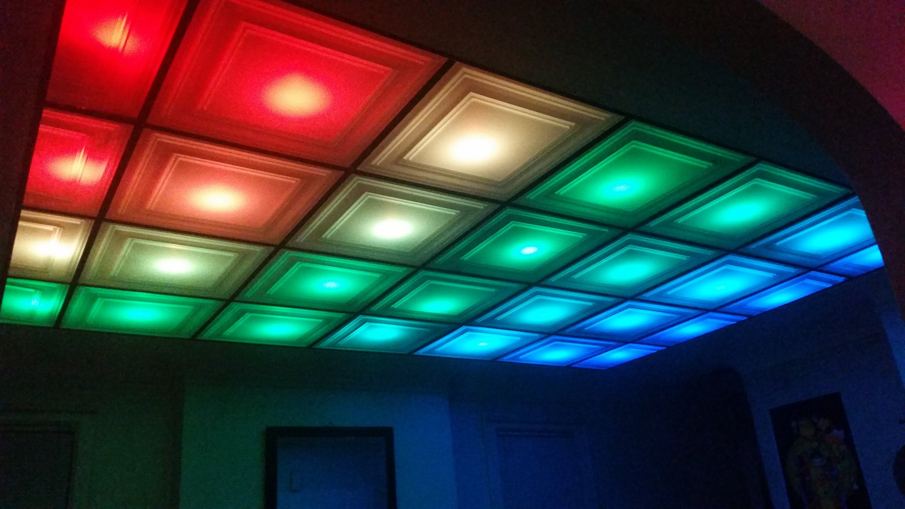 Pixel Drop Ceiling 7 Steps With Pictures Instructables