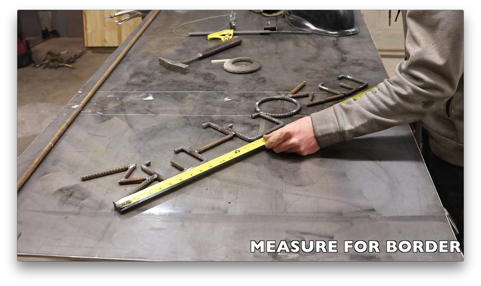 Rebar Welcome Sign : 6 Steps (with Pictures) - Instructables