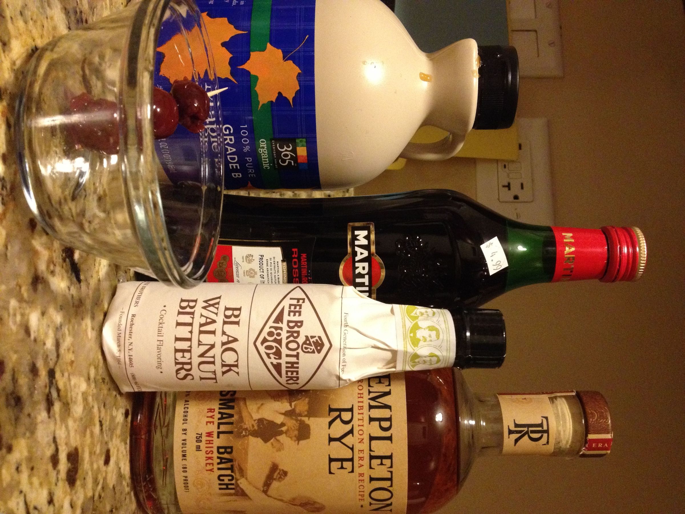 Maple Manhattan : 3 Steps - Instructables