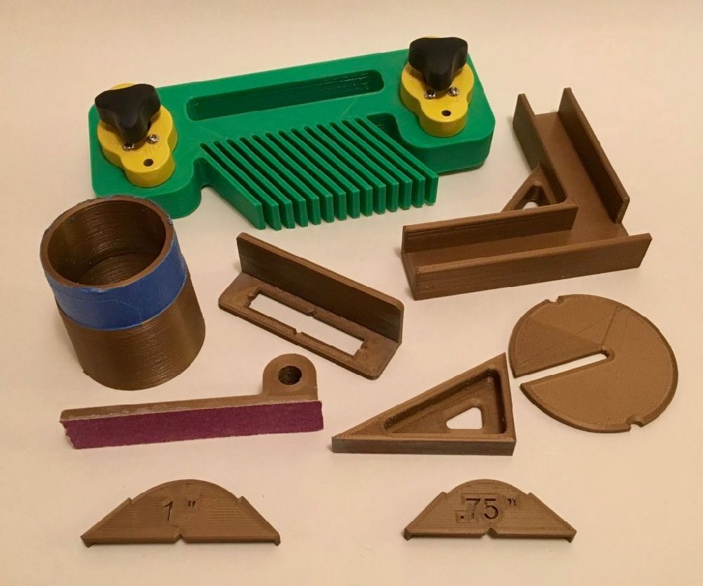3D Printed Gadgets for Woodworking - Woodshop - Dallas Makerspace Talk