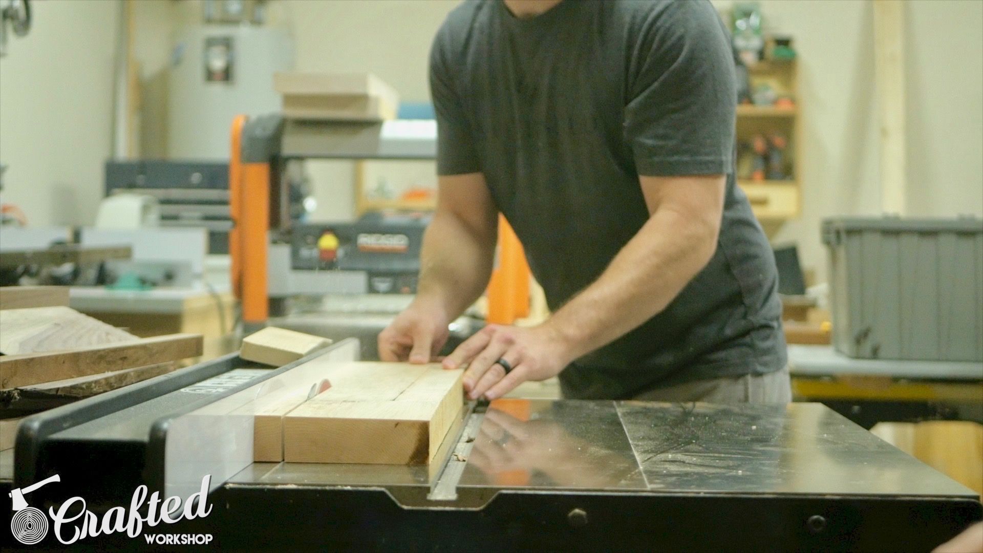 Scrap Wood Wall Art Made From Walnut & Maple | How to Build : 9 Steps ...