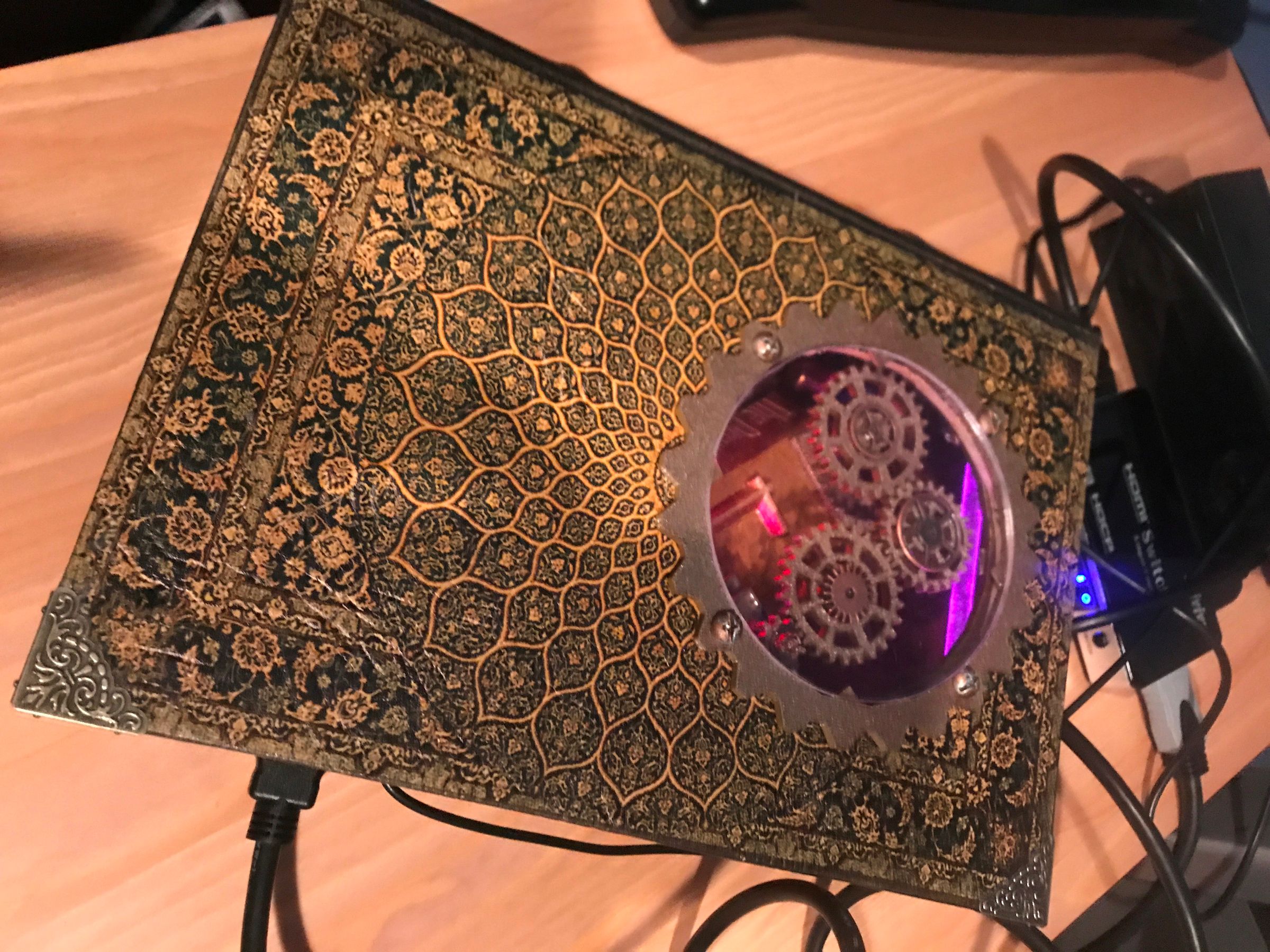 Steampunk Raspberry Pi Console/Case : 7 Steps (with Pictures ...