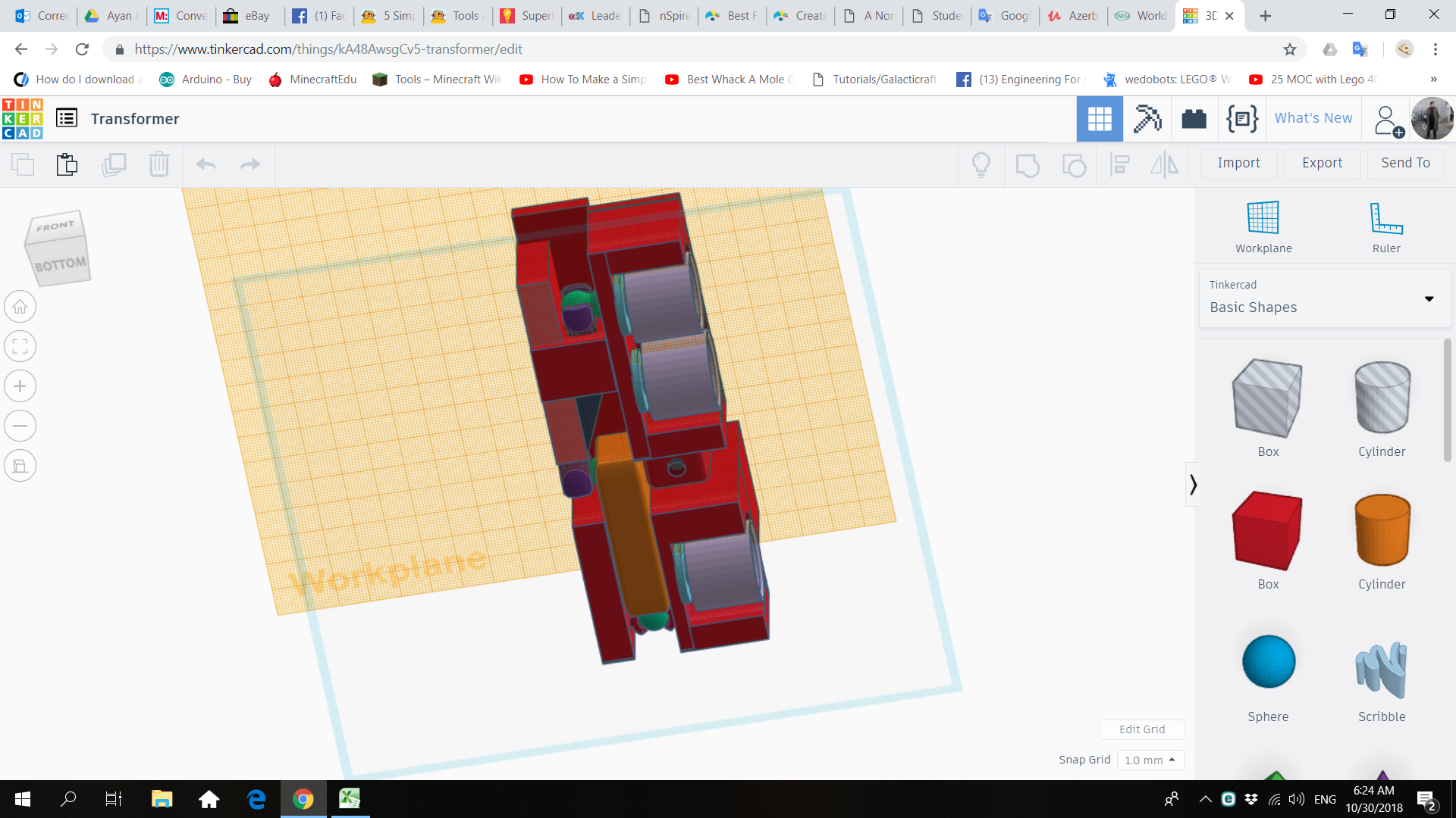 Creating a Transformer With Tinkercad : 15 Steps (with Pictures ...