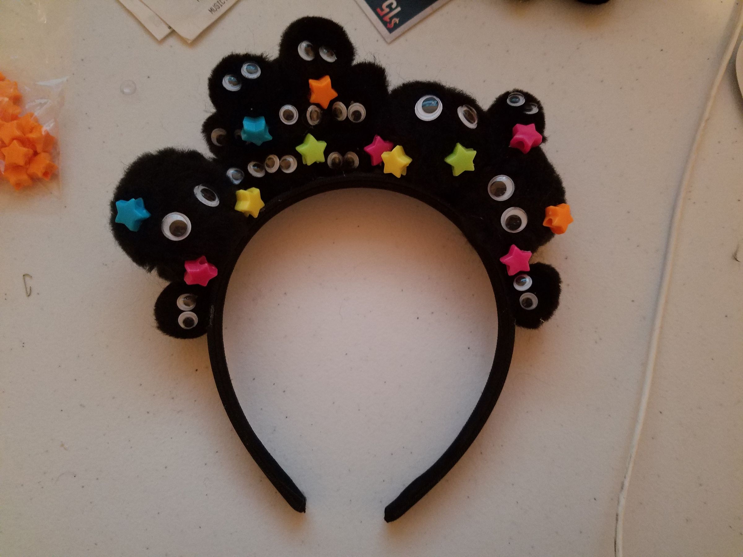 Soot Balls Soot Sprite Headbands : 5 Steps (with Pictures) - Instructables