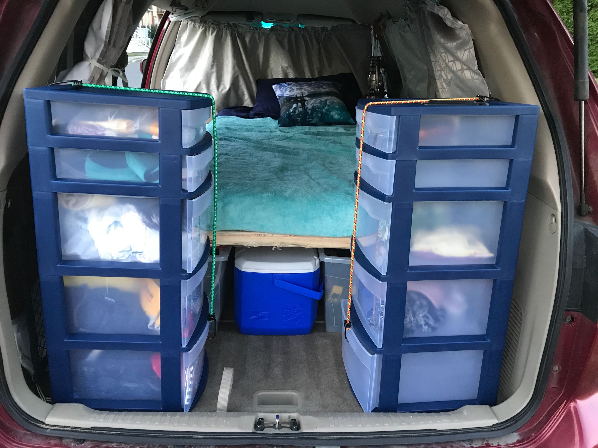 Chic Camping Mini Van Convert : 12 Steps (with Pictures) - Instructables