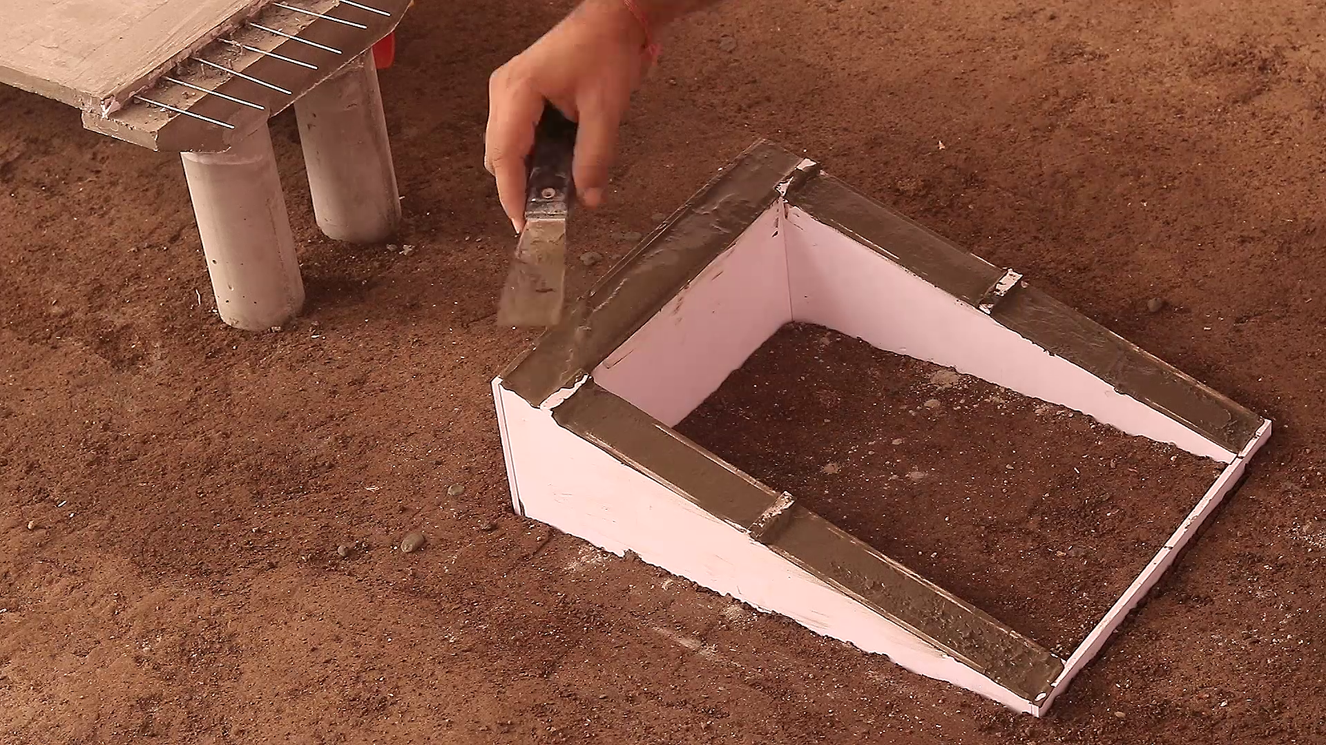 Miniature Concrete Bridge Construction : 16 Steps (with Pictures ...