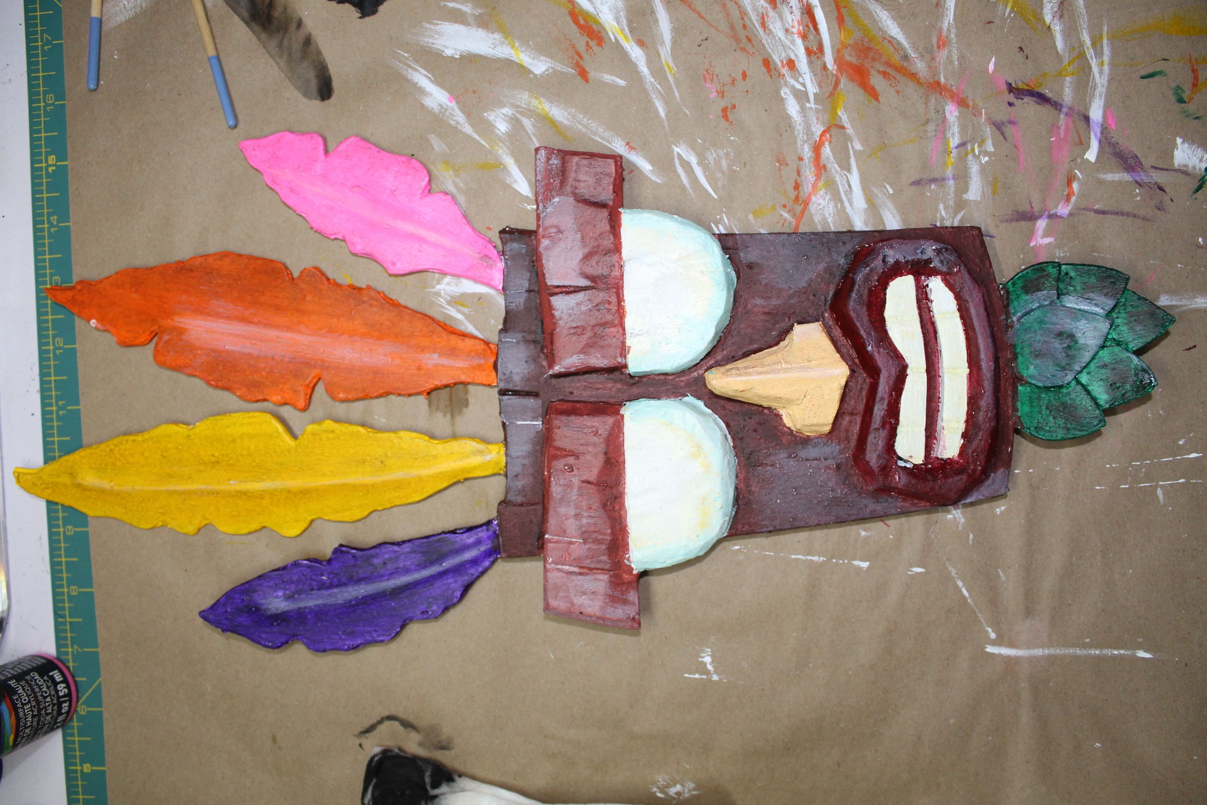 Aku Aku Mask From Crash Bandicoot : 9 Steps (with Pictures) - Instructables