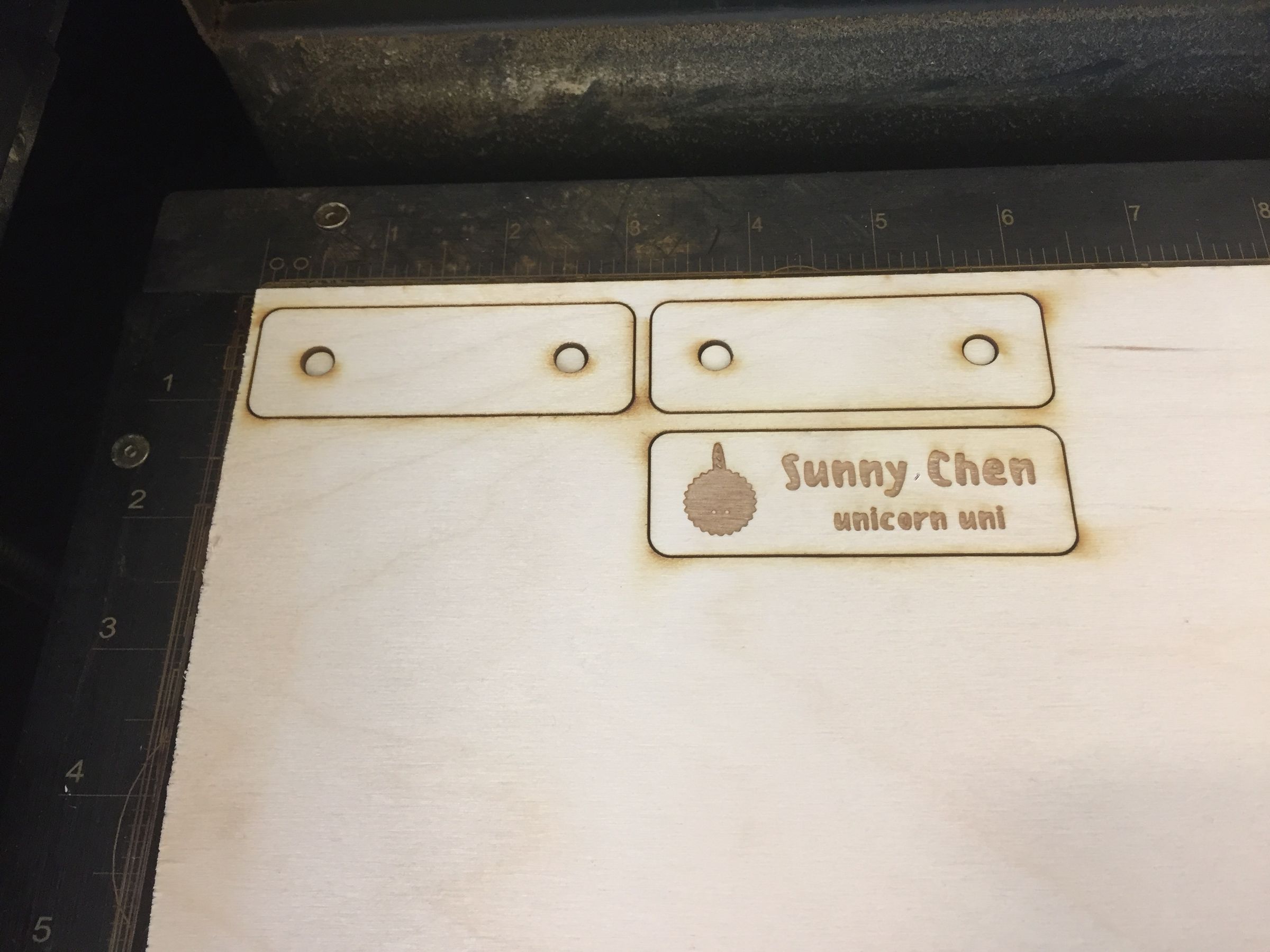 Lasercut Magnetic Name Tag : 3 Steps (with Pictures) - Instructables