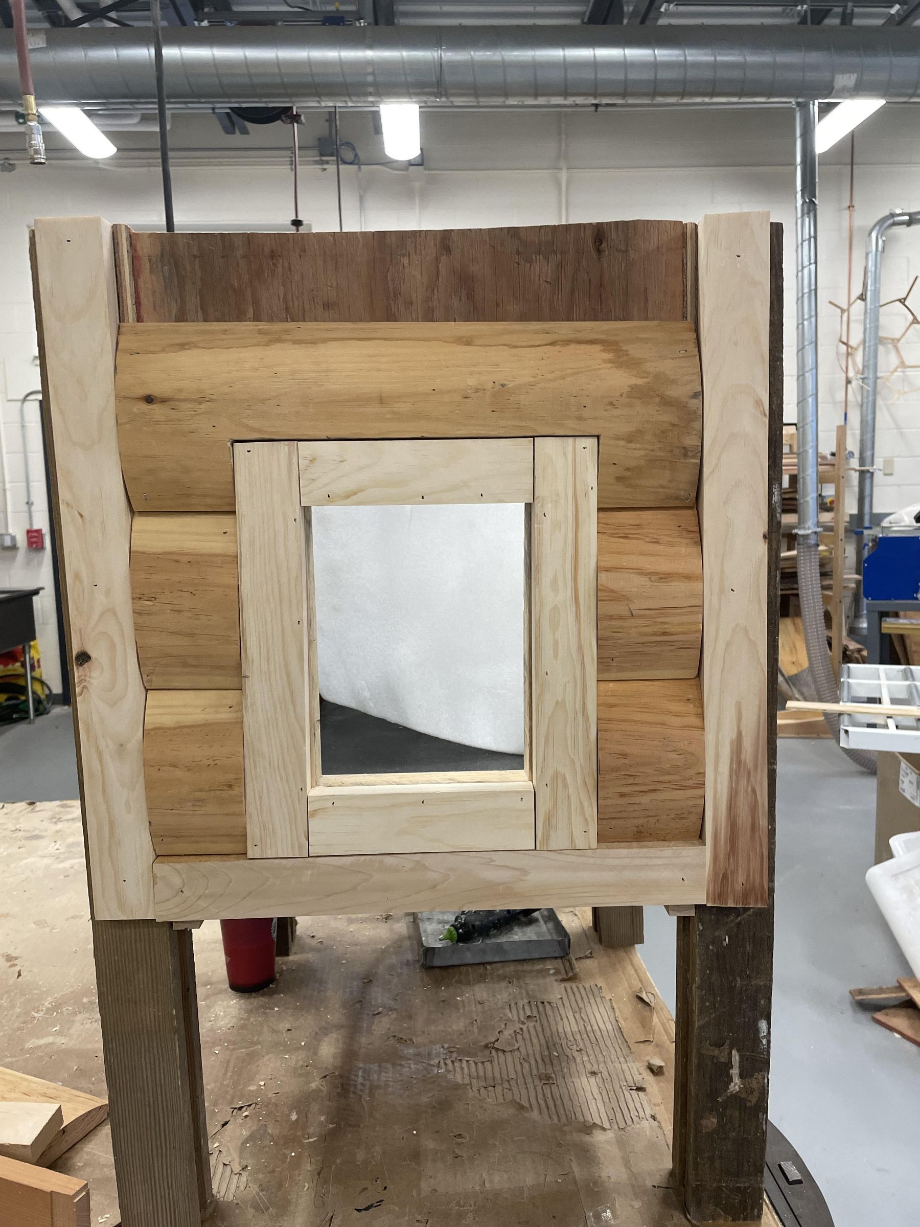 Insulated Heated Log Cabin Cat House : 5 Steps (with Pictures) - Instructables