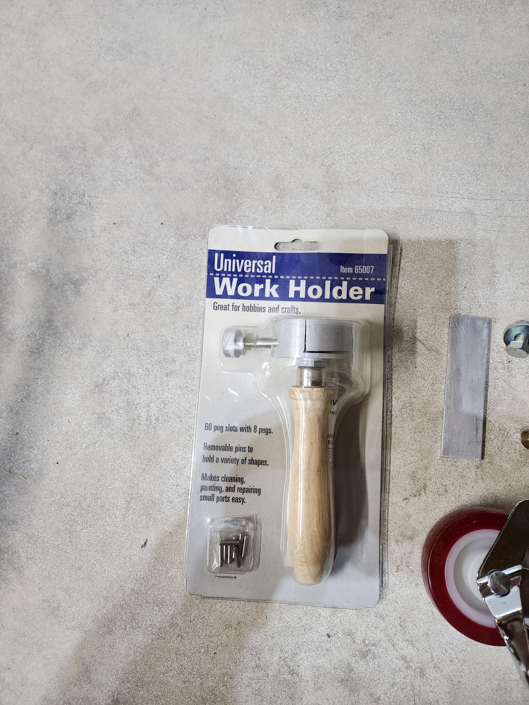 Engraving Vise, Mini Swivel - Using a Locking Caster : 11 Steps ...