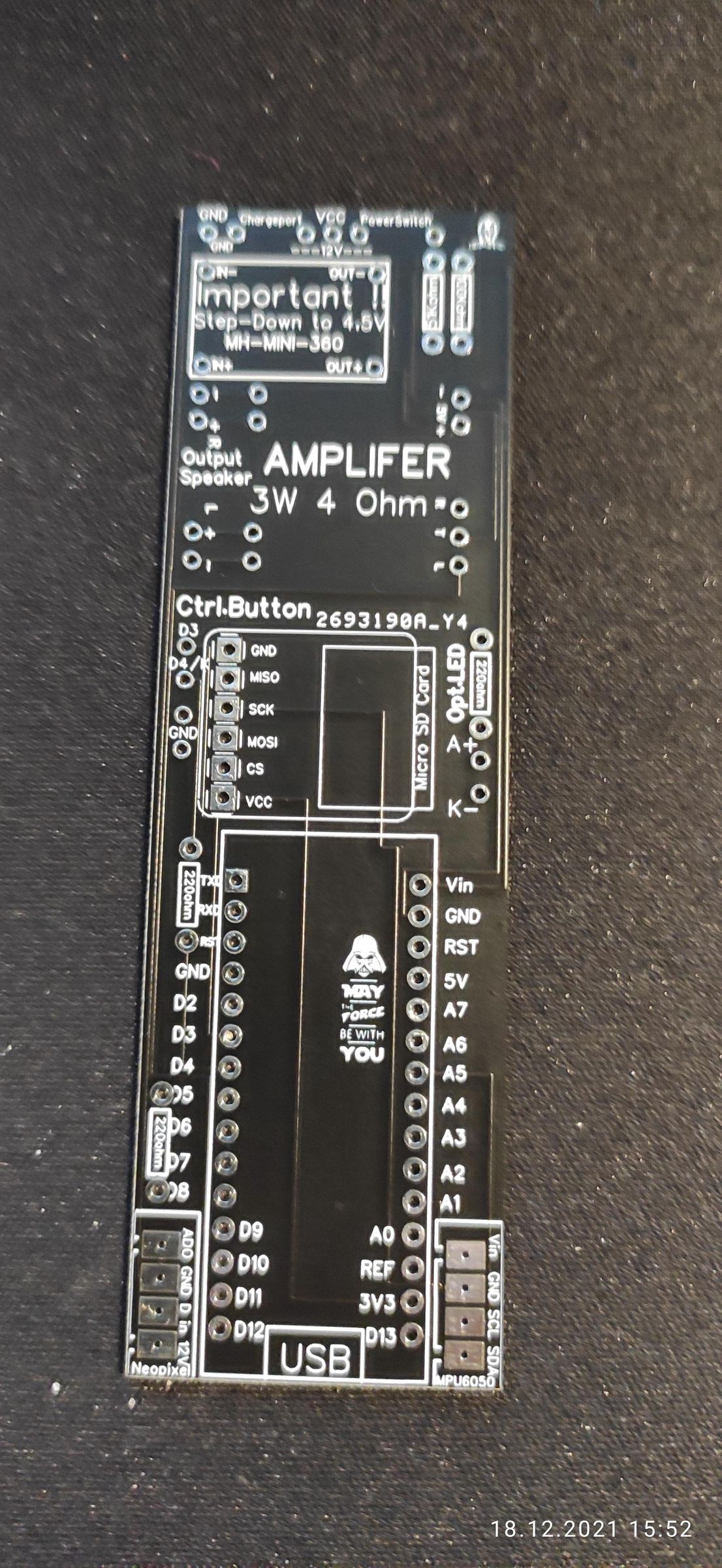 Arduino Based Lightsaber With Light and Sound Effects : 14 Steps (with ...