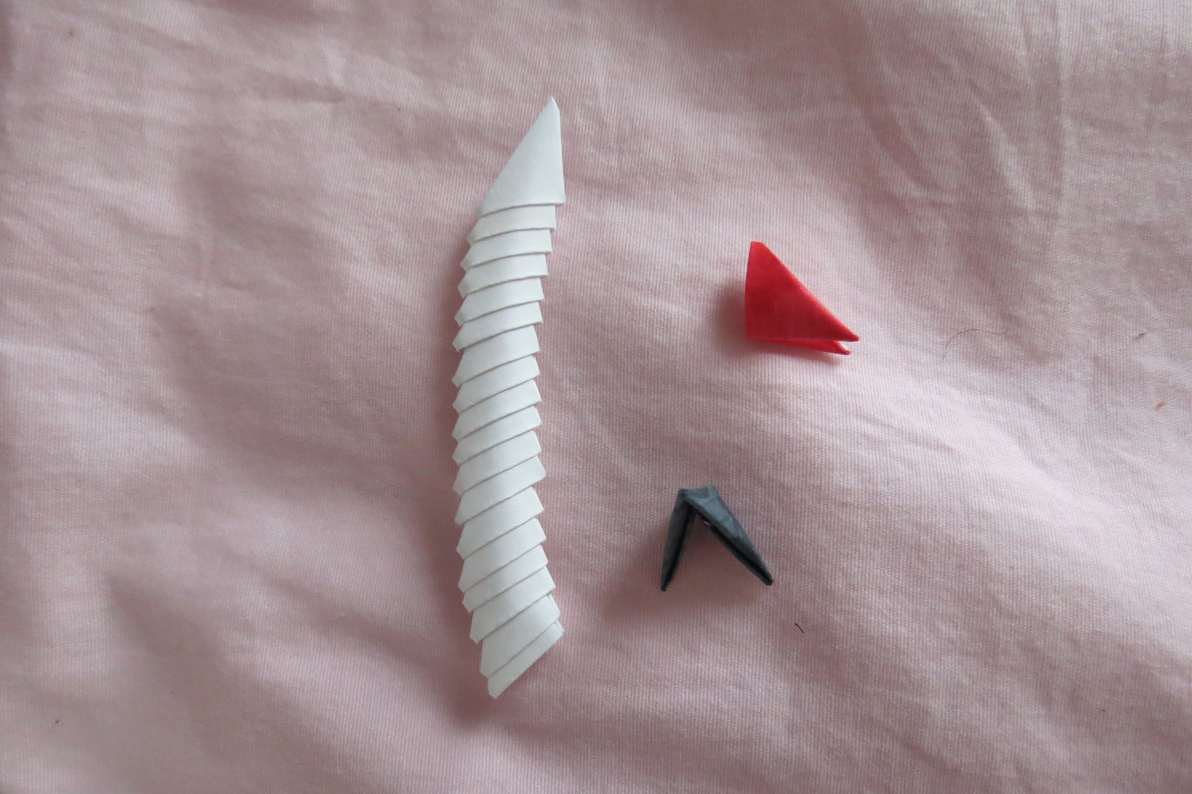 Modular Origami | Mini Winged Swan | 181 Pieces : 8 Steps (with ...