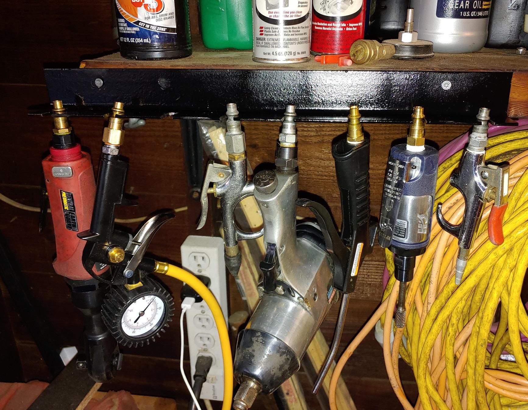 Pneumatic / Air Tool Holder : 3 Steps (with Pictures) - Instructables