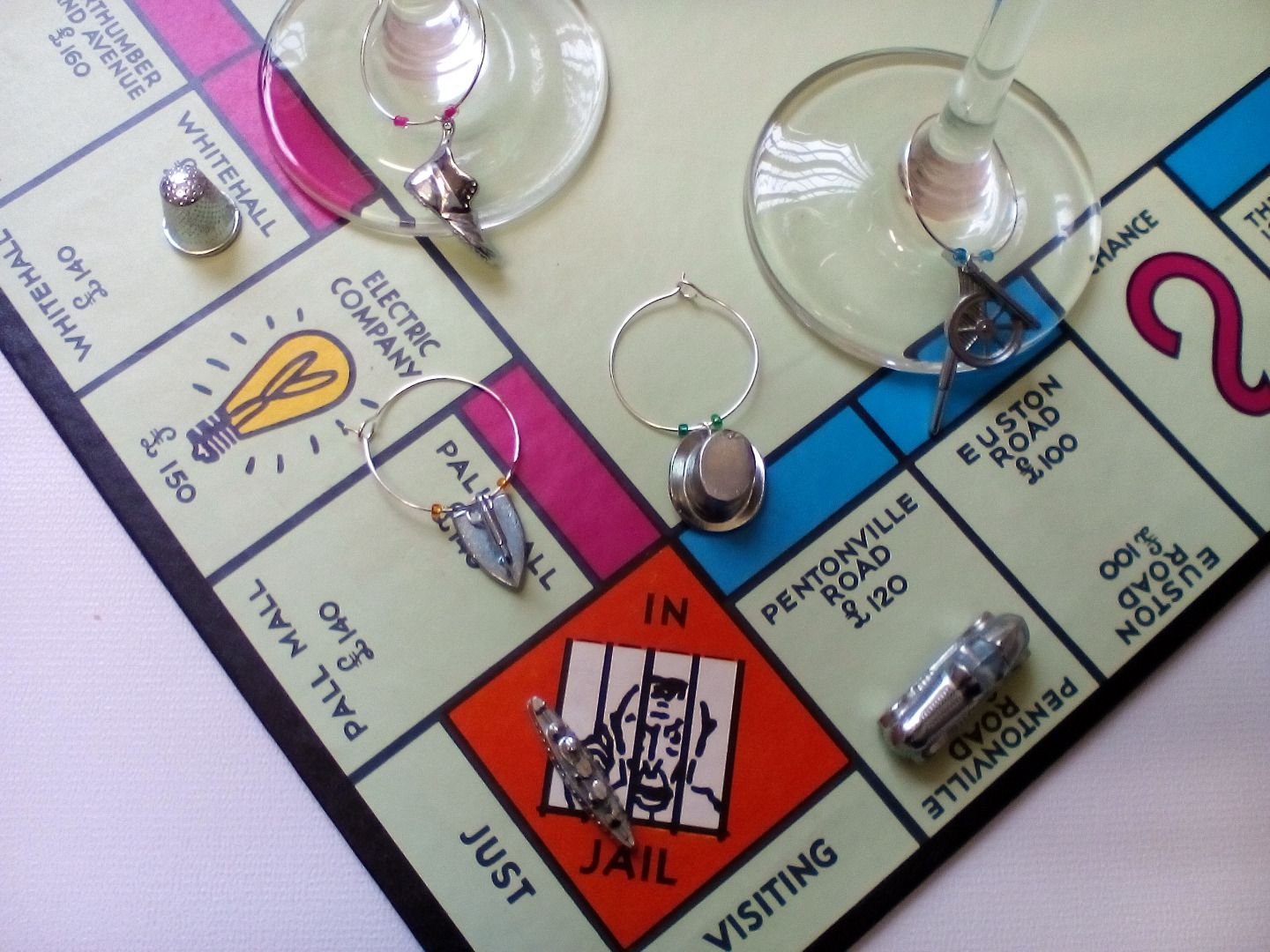 Monopoly Token Wine Glass Charms : 5 Steps (with Pictures) - Instructables