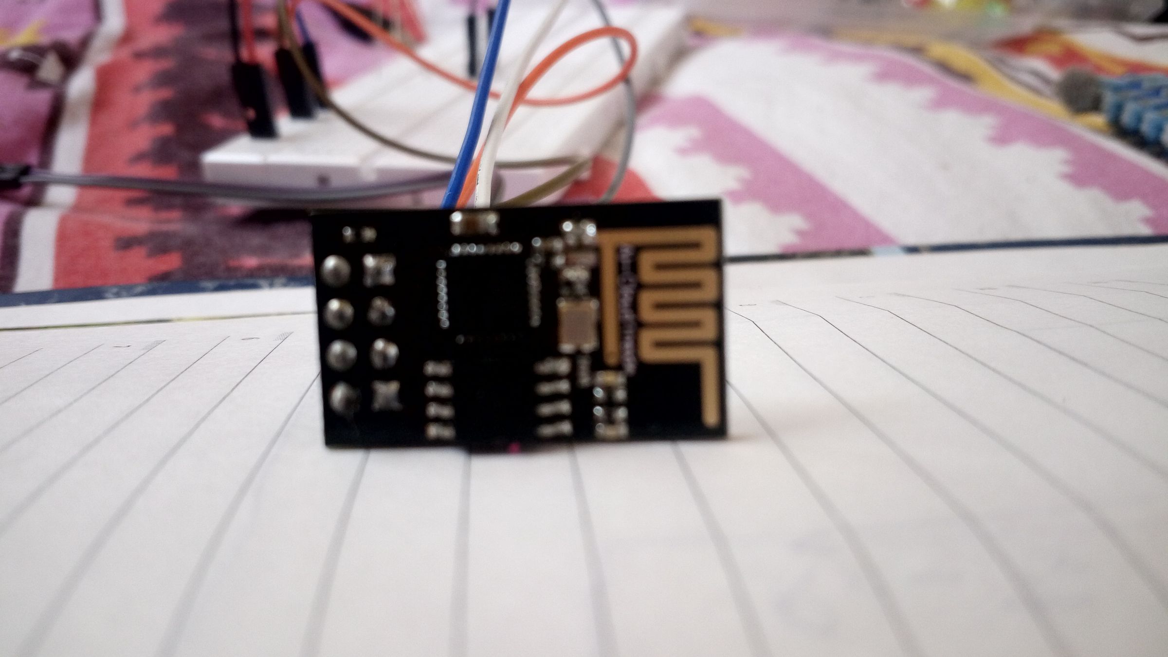 ESP8266-01 Lighting 2 LEDs From Anywhere in World Using Blynk App : 8 ...