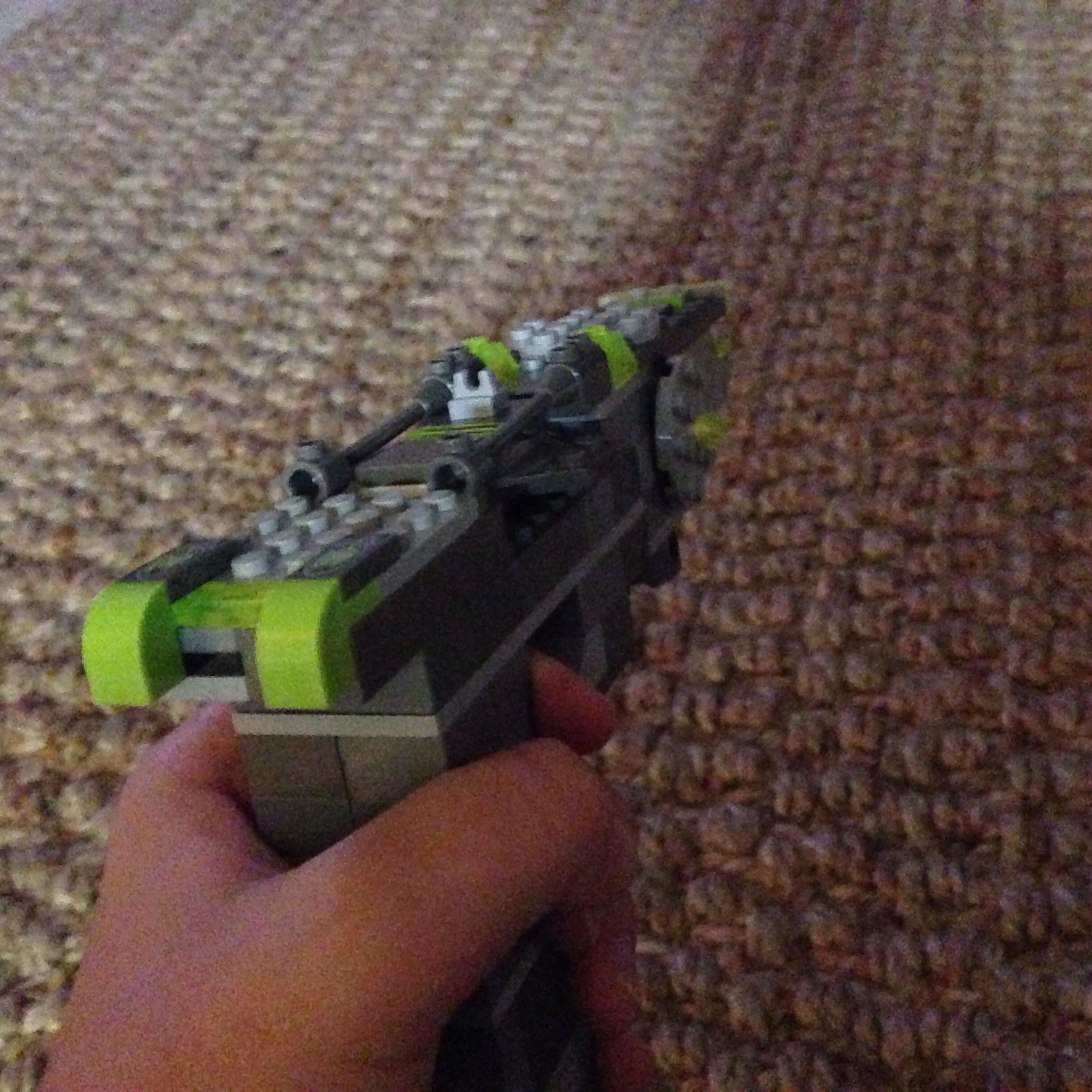 Green Neon Lego Laser Pistol : 4 Steps - Instructables