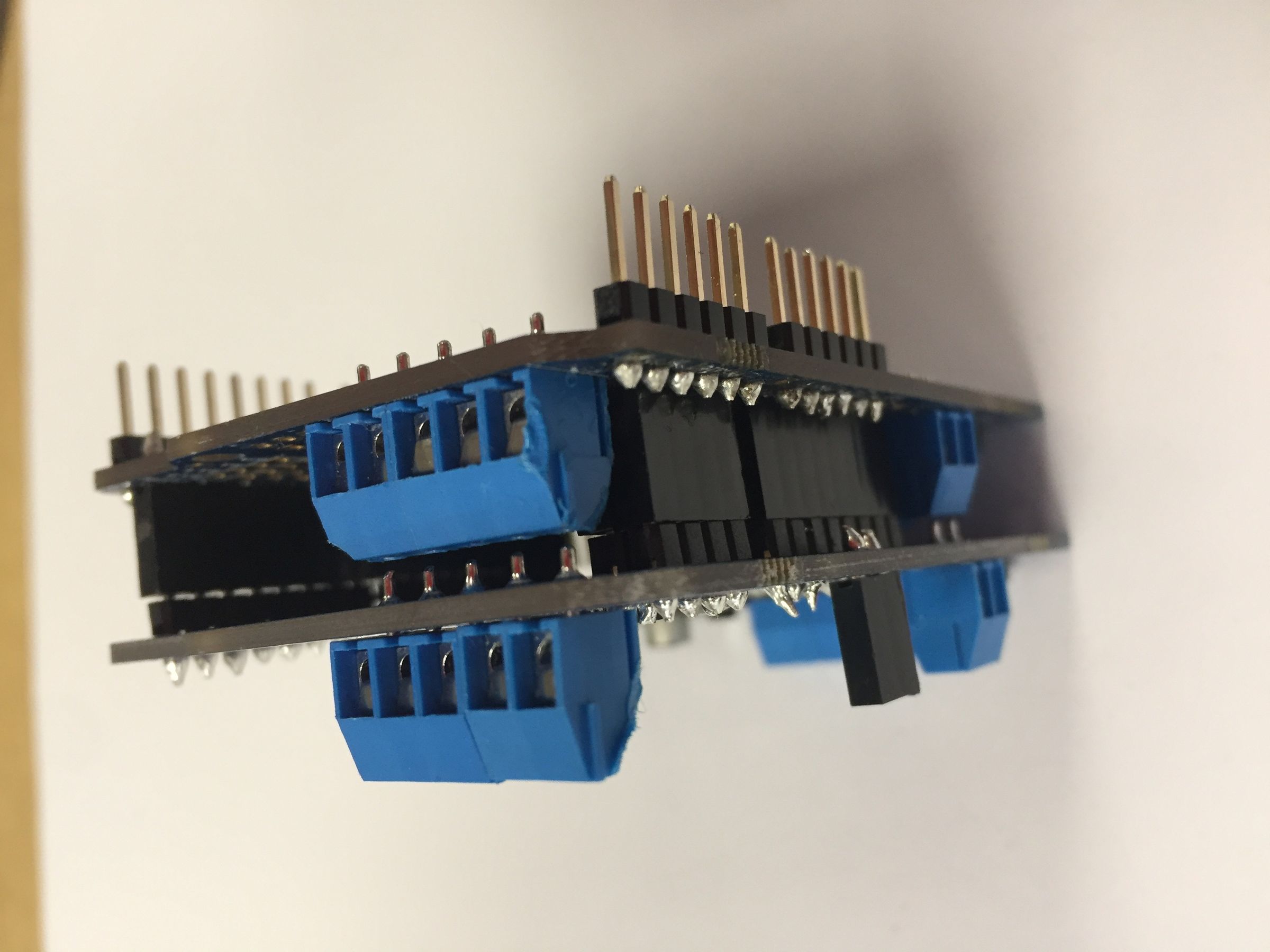 Using More Than 4 Motors - Stacking Multiple Motorshields : 3 Steps ...