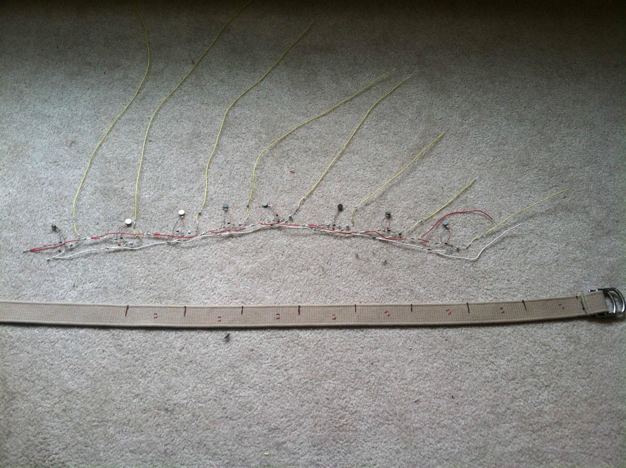 How to Make a Tactile Feedback Compass Belt : 7 Steps (with Pictures ...