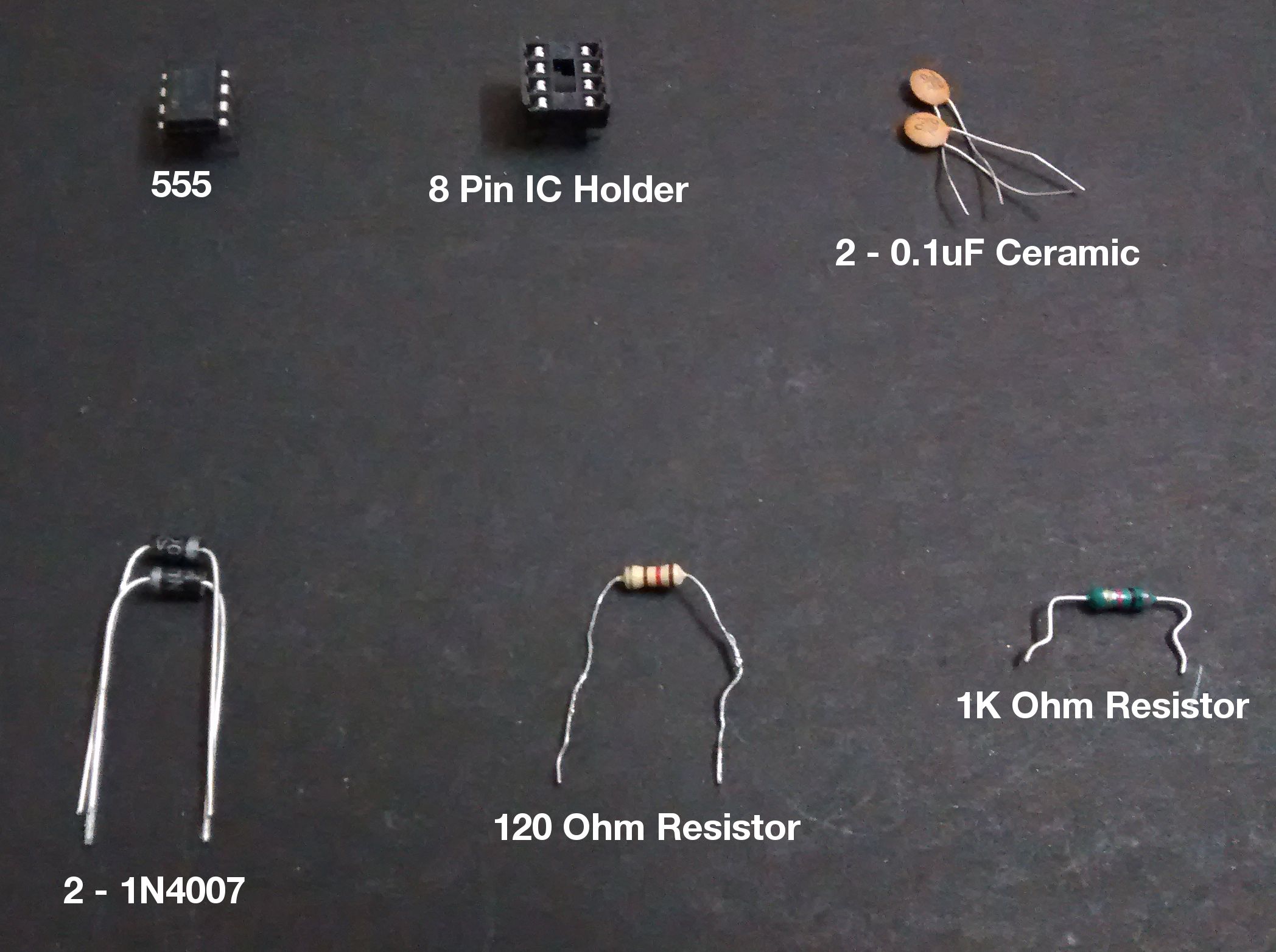 Simple & Easy Dimmer Circuit Using 555 IC for LED Strip Lights (with ...