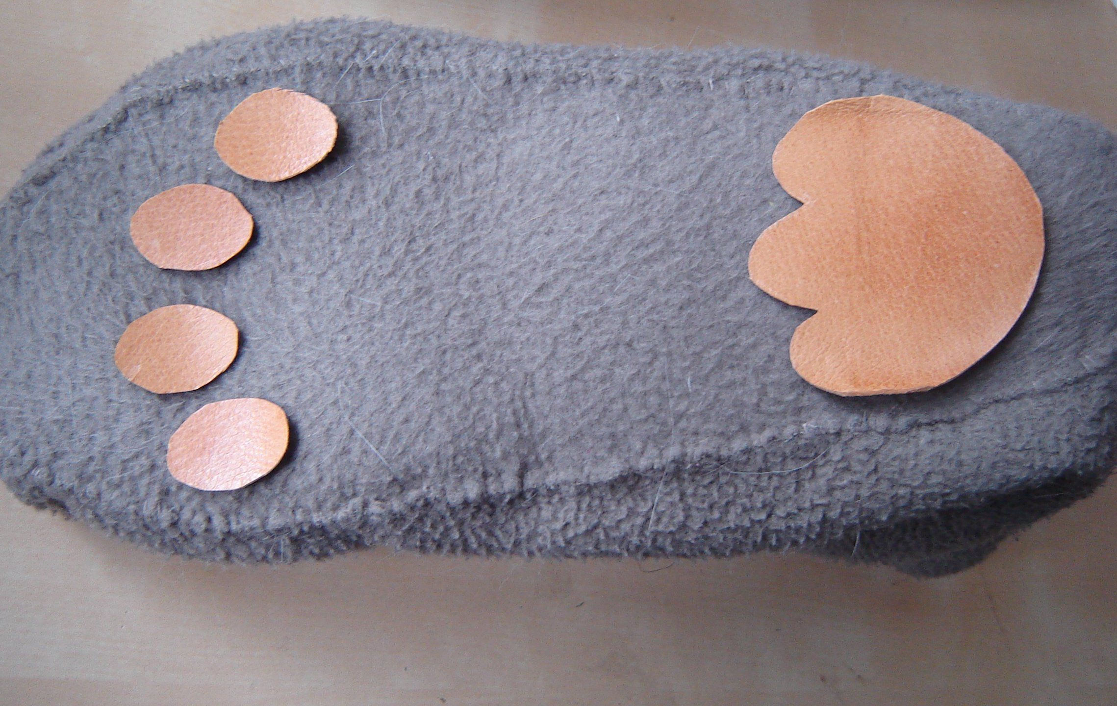 Sew Warm and Comfy Teddy Bear Slippers : 9 Steps (with Pictures ...