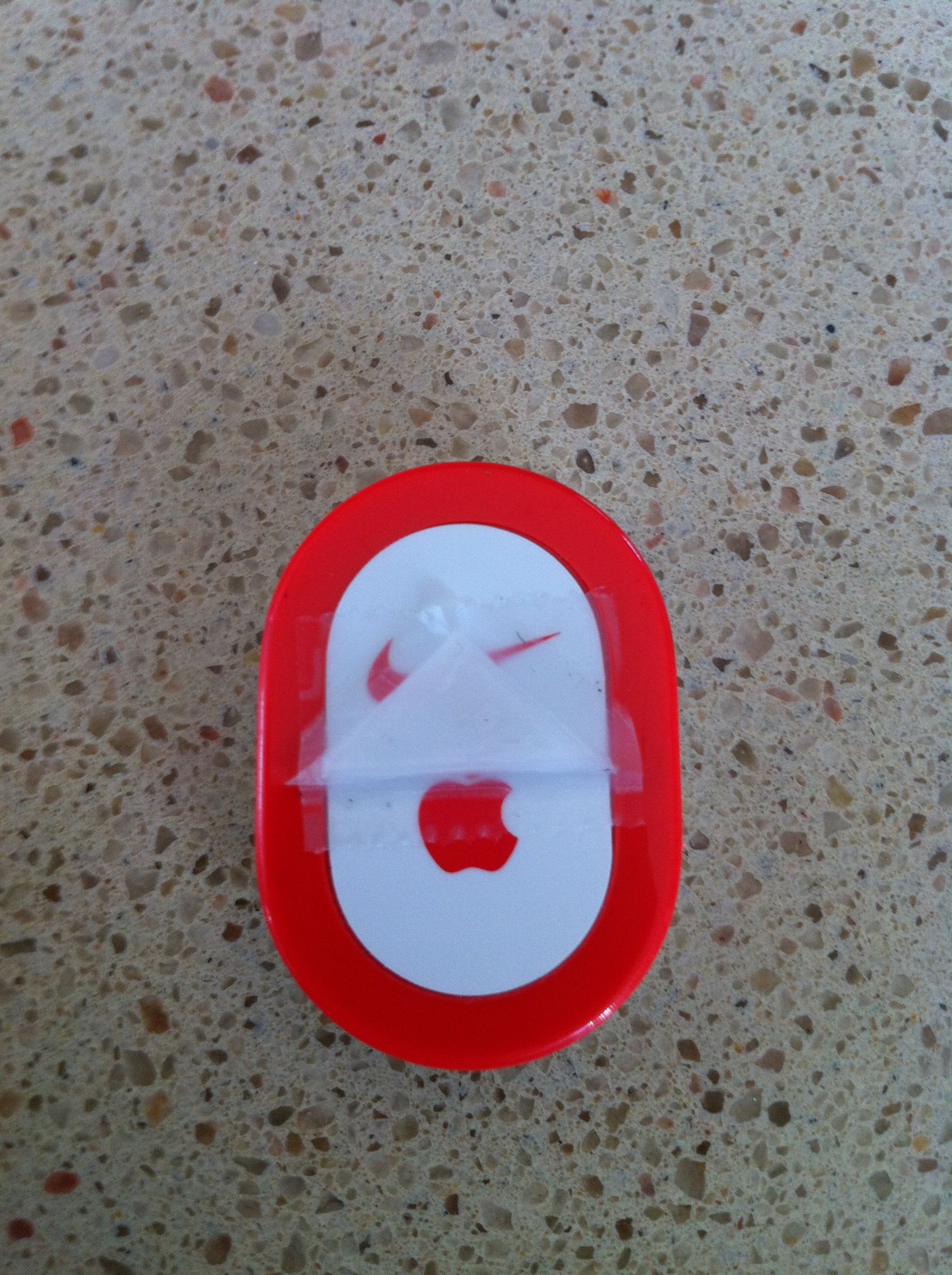 Nike + Plus Sensor Holder : 5 Steps (with Pictures) - Instructables