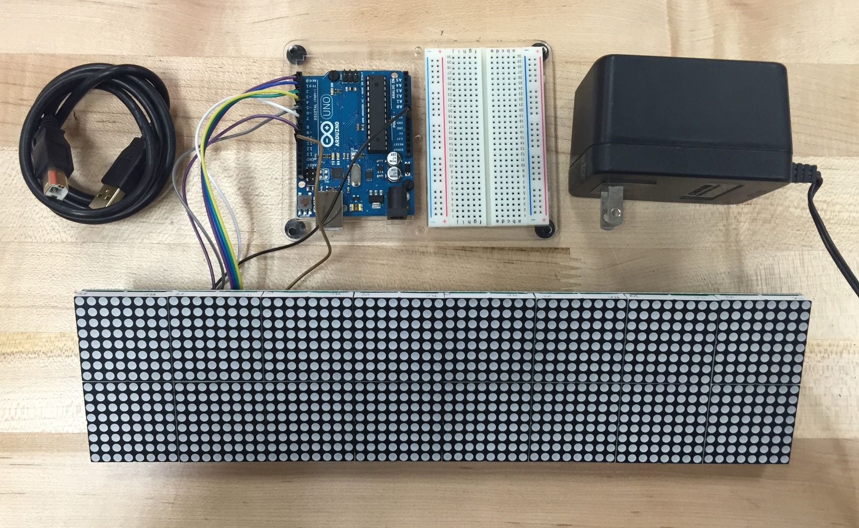 64x16 RED LED Marquee : 4 Steps (with Pictures) - Instructables