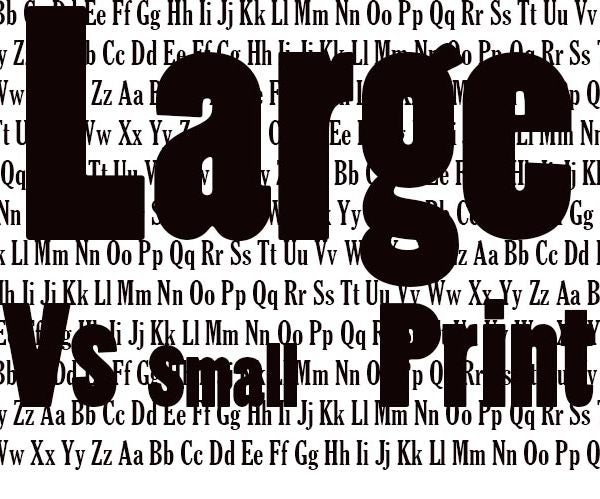 Can You Read Large or Small Print Faster? : 7 Steps - Instructables