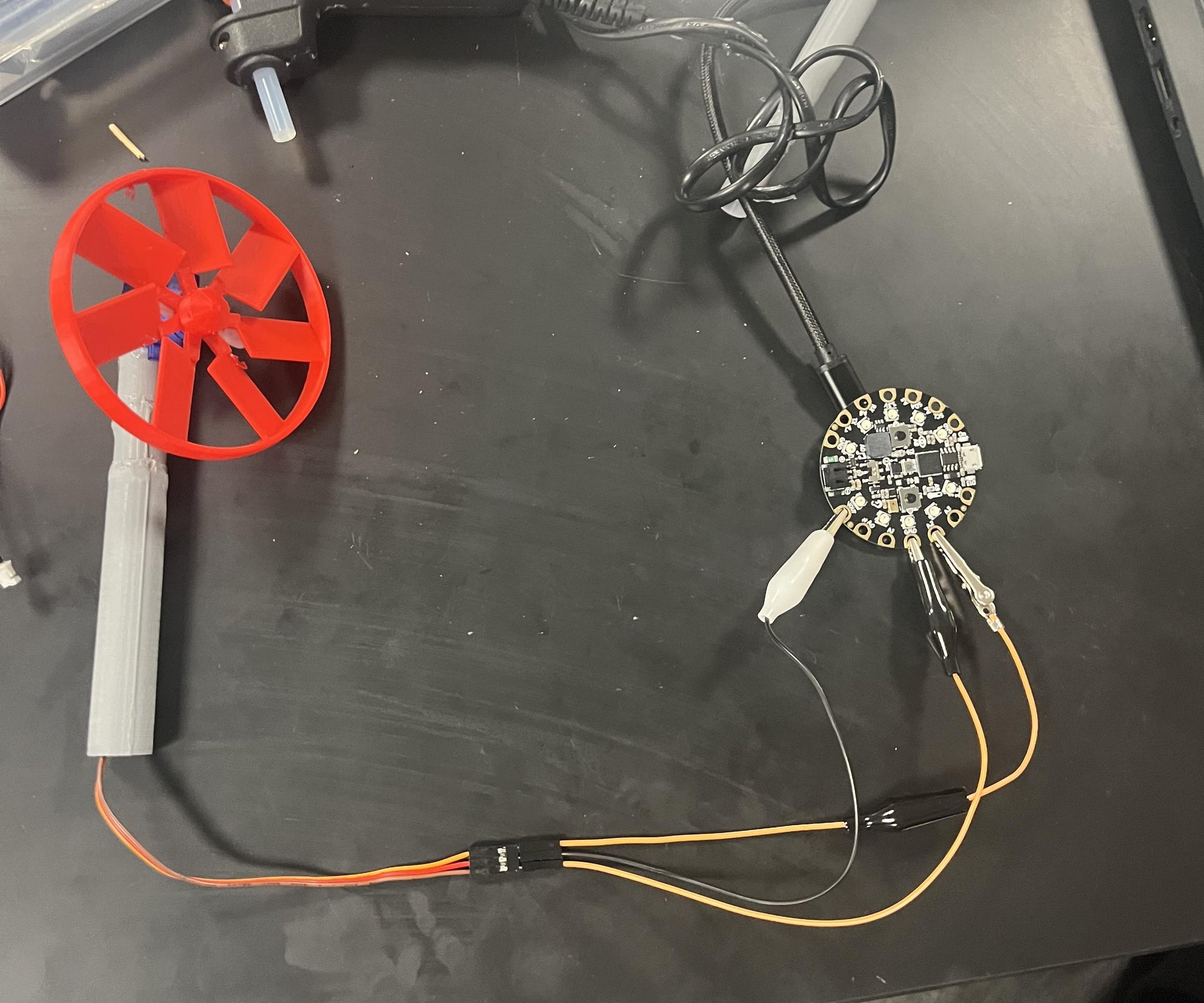 Portable Fan With CPX : 6 Steps - Instructables