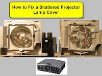How to Fix a Shattered Projector Lamp Cover - Instructables